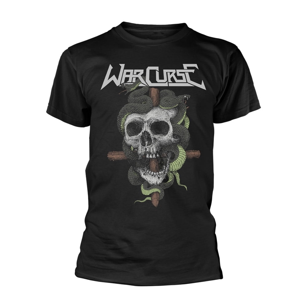 War Curse T Shirt Serpent Band Logo new Official Mens Black - Walmart.com