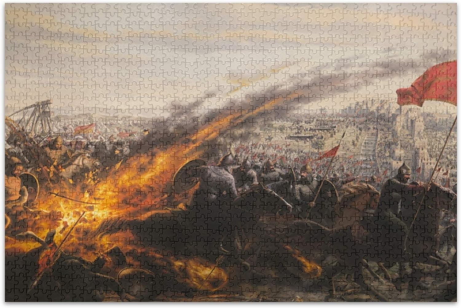 War Death Burn Jigsaw Puzzle 500 Pieces Wooden Jigsaw Puzzles, Puzzle ...