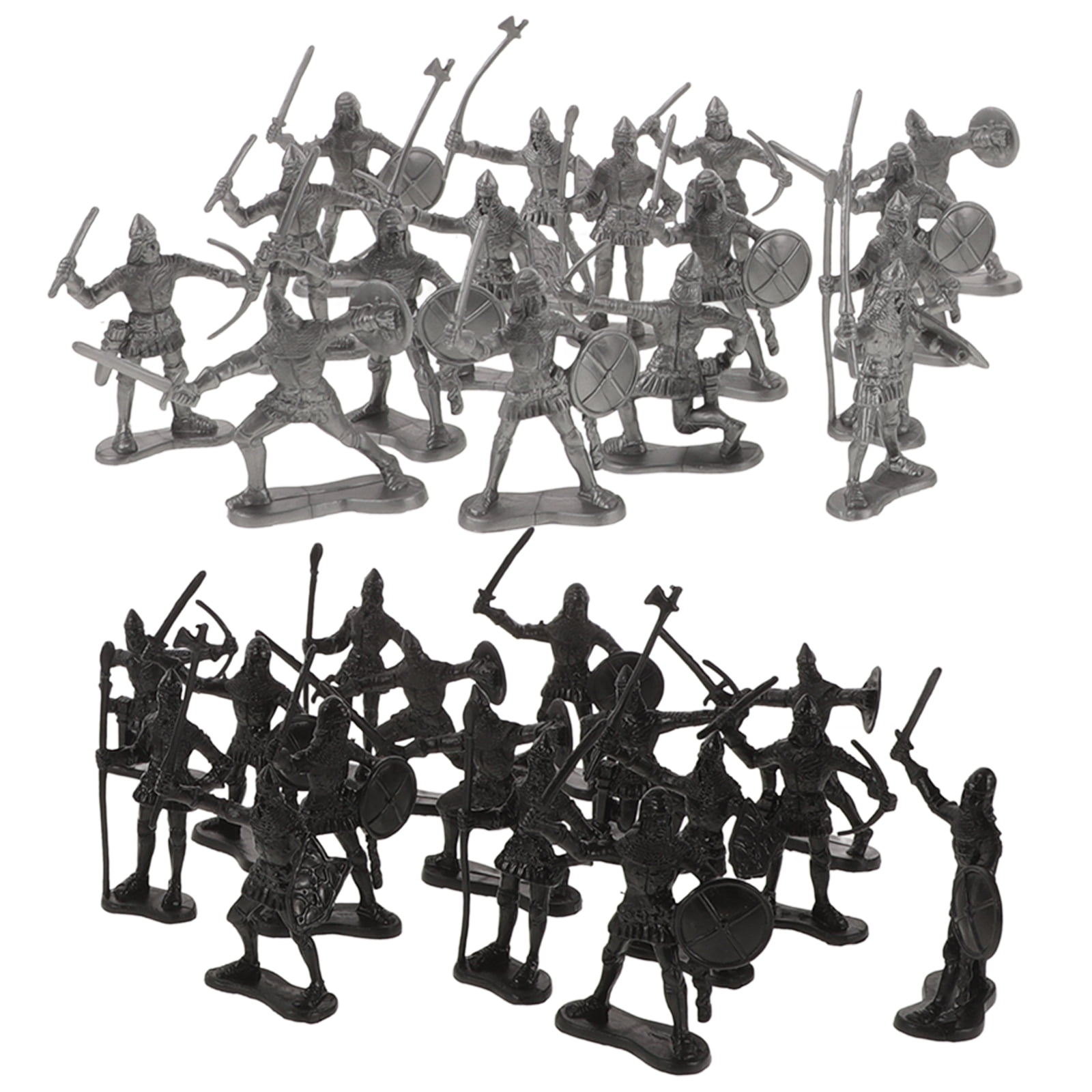 War Doll Model Plastic Soldiers Mini Army Men Medieval Soldier Toys ...