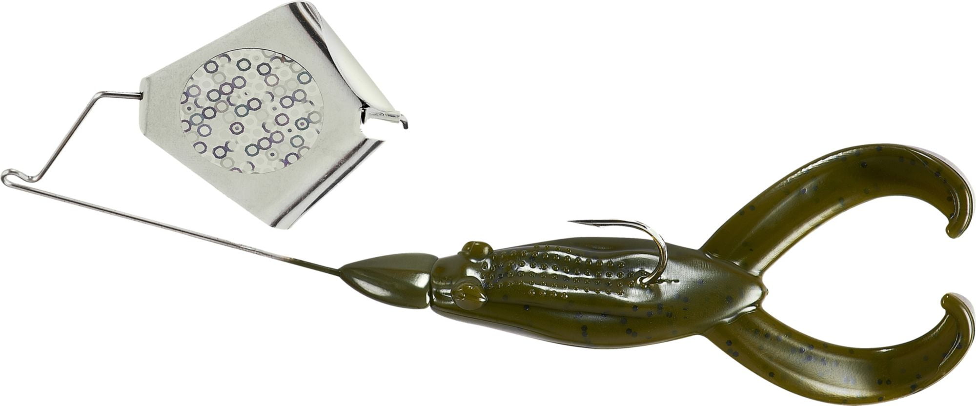 War Eagle Buzz Toad Skirtless Frog Buzzbait Trailer Fishing Hook, Size ...