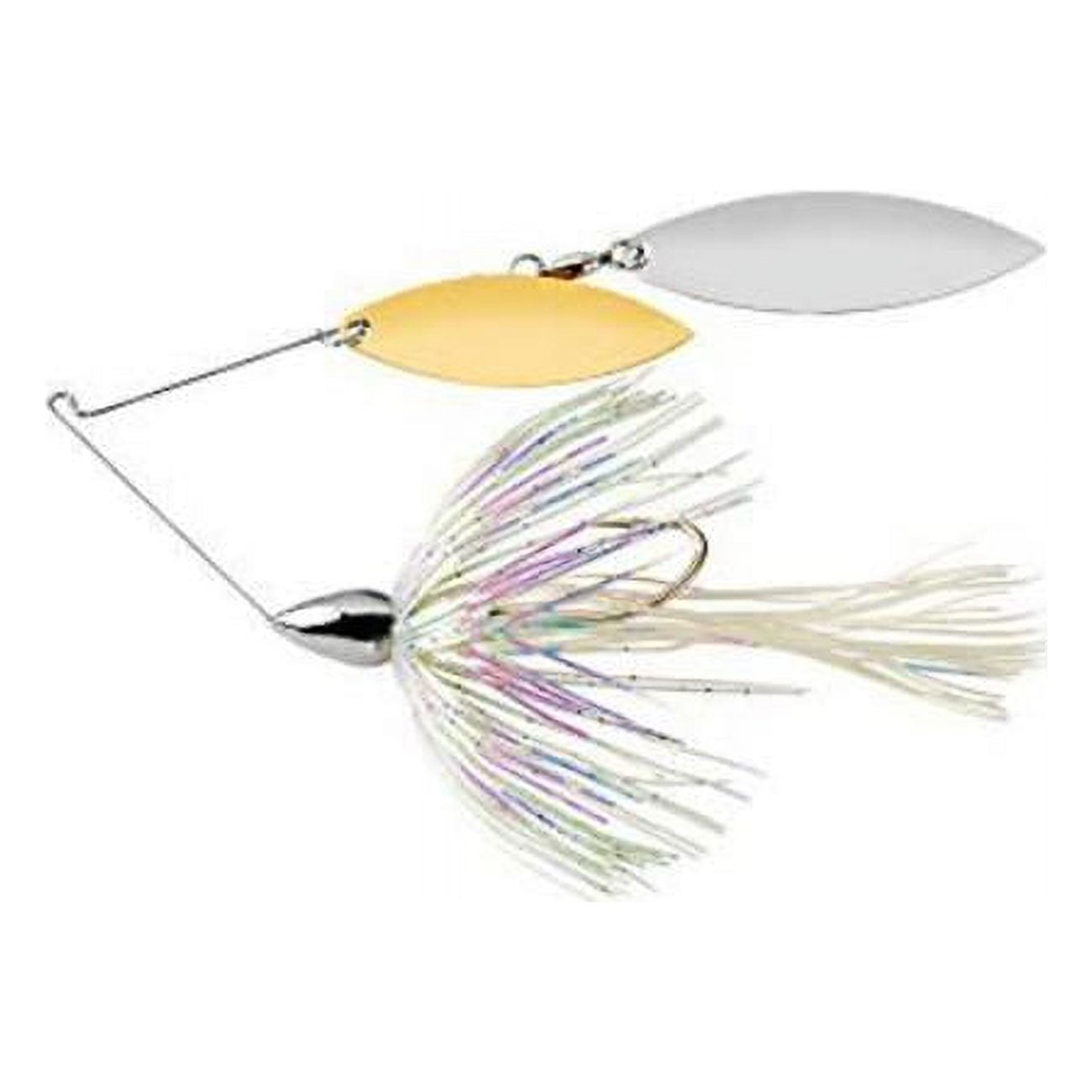 War Eagle WE12NW20 Nickel Frame Double Willow Spinnerbait Fishing Lure, Shiny Shade - Walmart.com