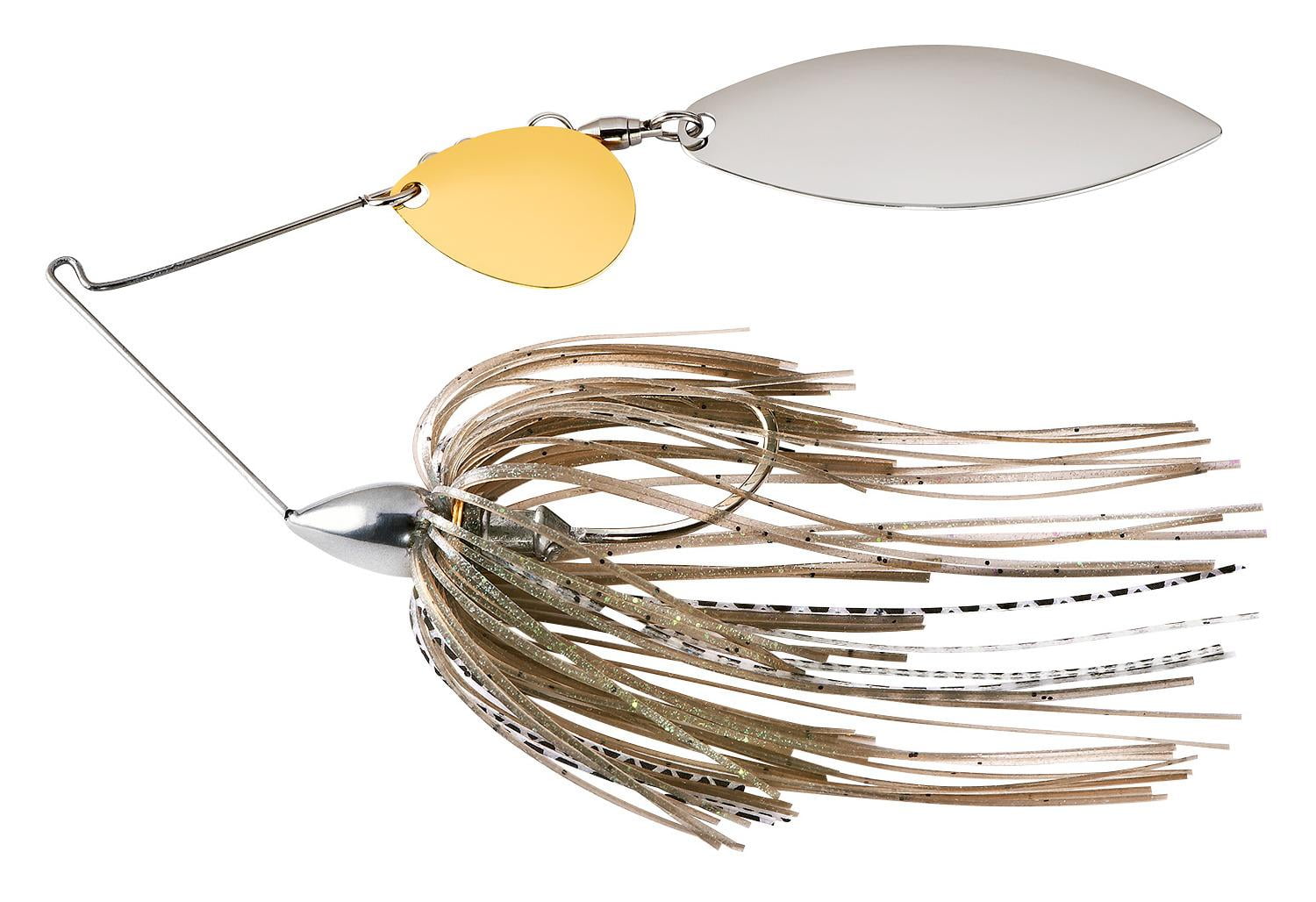 War Eagle WE38NT04 Nickel Frame Tandem Willow Spinnerbait Mouse ...