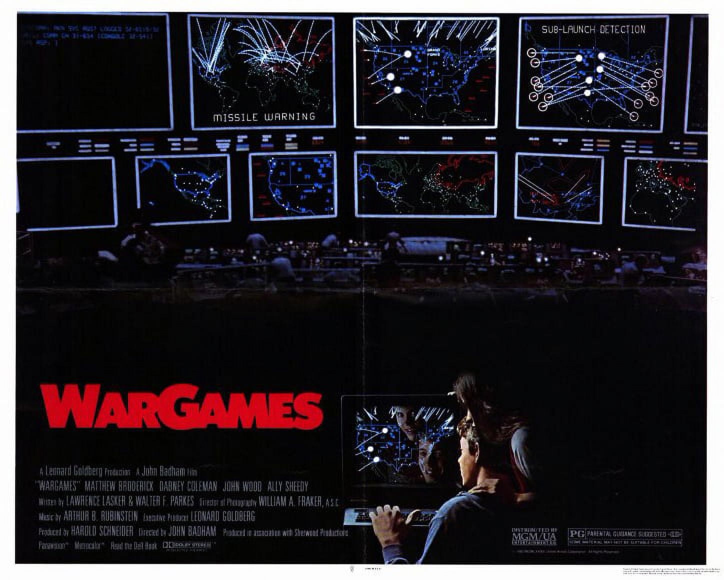 War Games - movie POSTER (Style A) (11" x 14") (1983) - Walmart.com