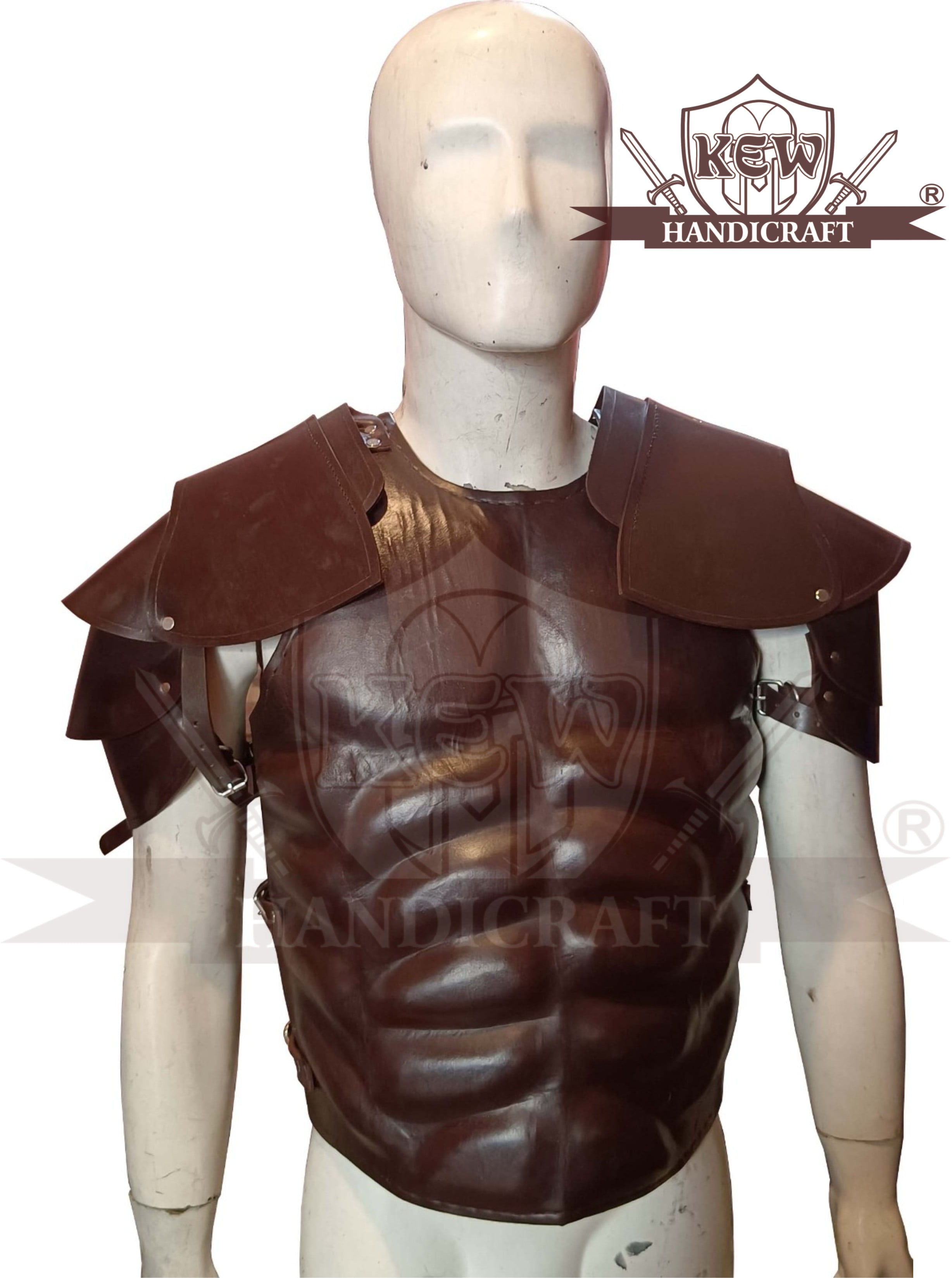 Medieval Leather Muscle Body Armor Jacket Medieval Armor Muscle Cuirass ...
