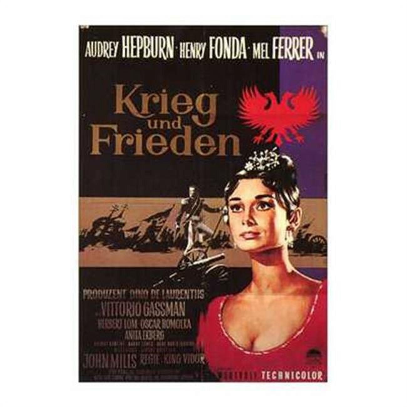 War & Peace Movie Poster - 11 x 17 in. - Walmart.com