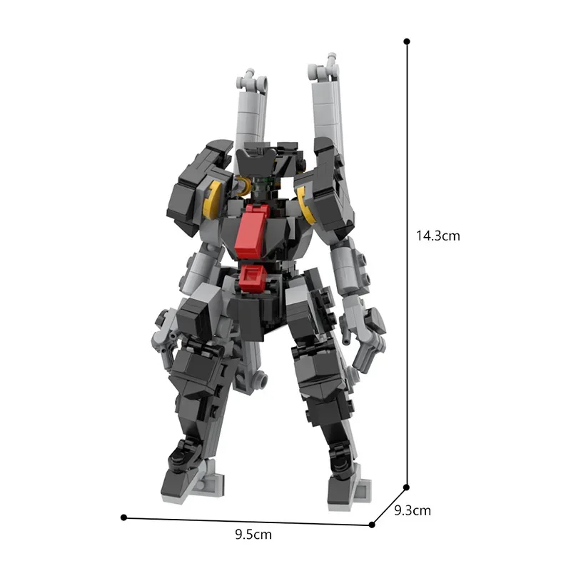 War Robot Building Blocks MOC Exoskeleton Combat Mecha Infantry Robot ...