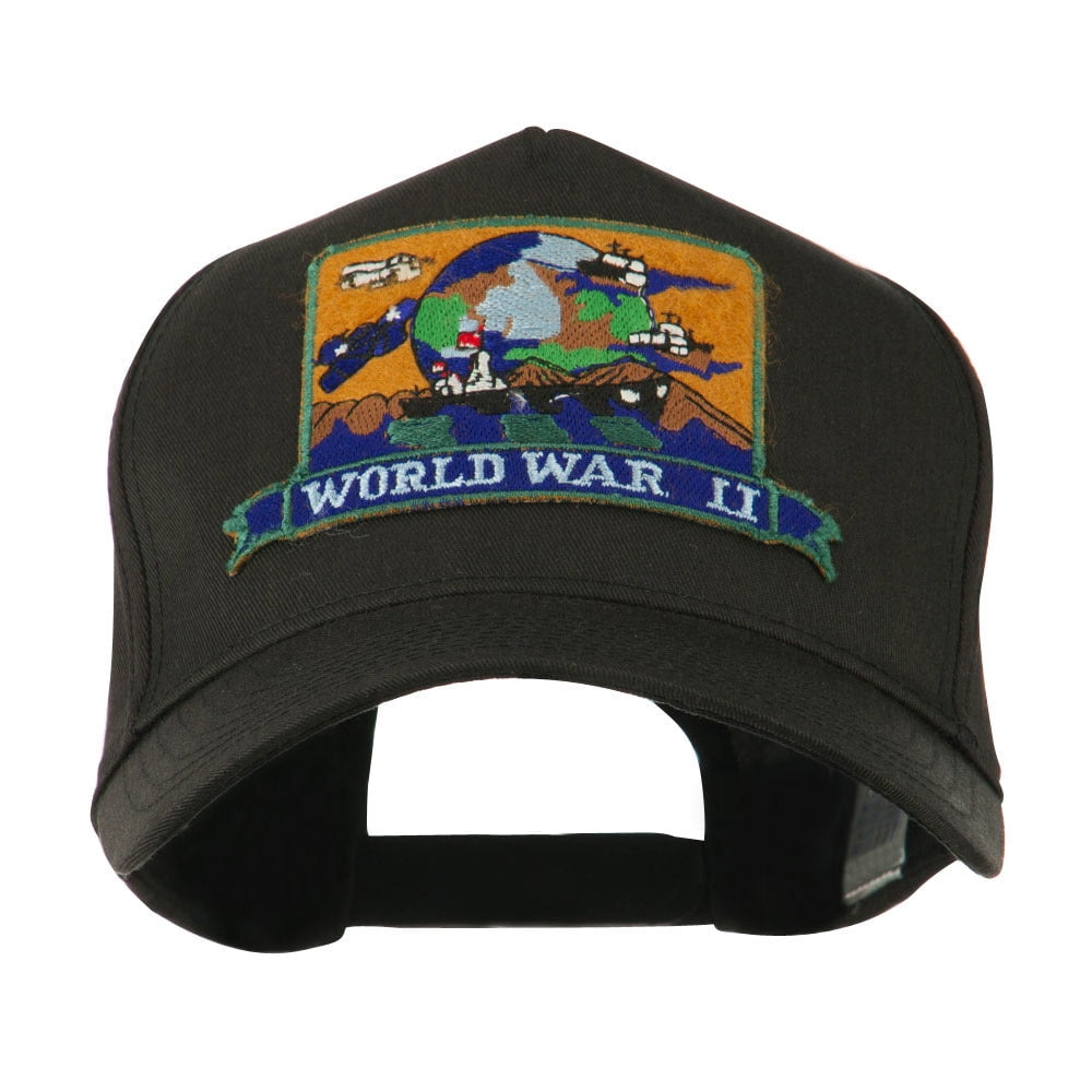 War and Operation Embroidered Military Patched Cap - WW2 OSFM - Walmart.com