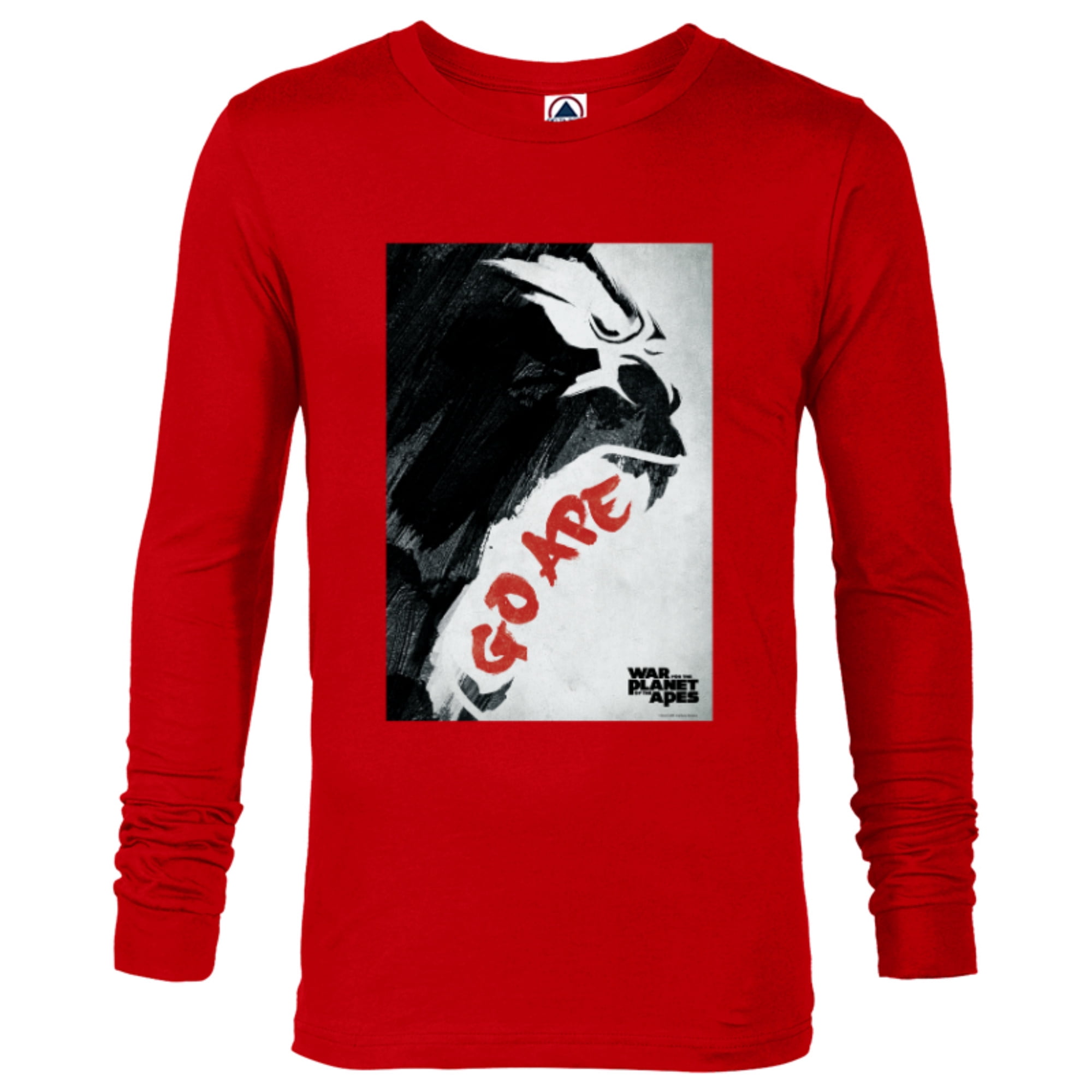 War for the Planet of the Apes Gorilla Roar Go Ape - Long Sleeve T ...