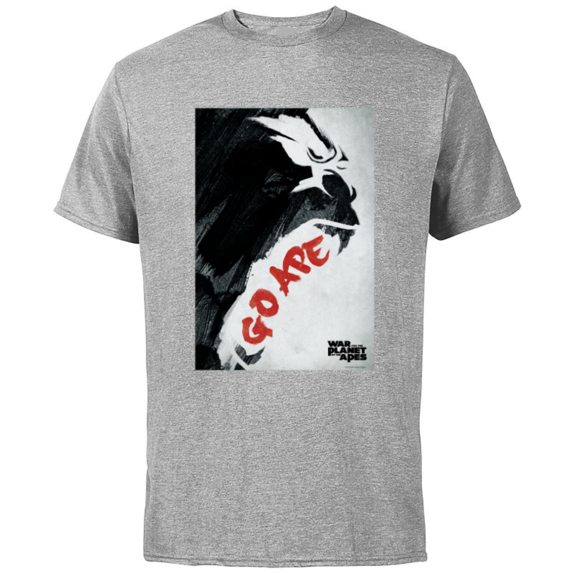 War for the Planet of the Apes Gorilla Roar Go Ape - Short Sleeve ...