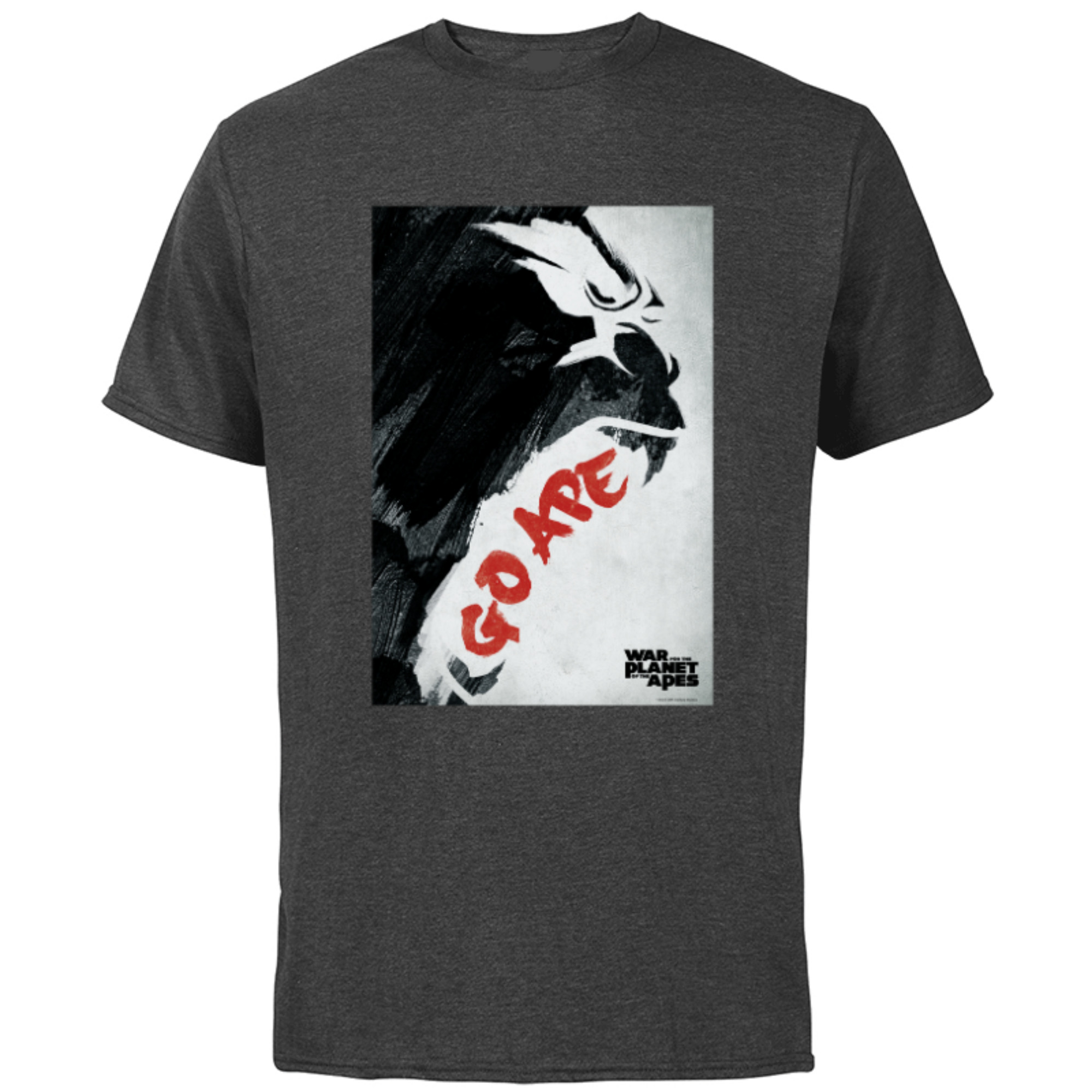War for the Planet of the Apes Gorilla Roar Go Ape - Short Sleeve ...