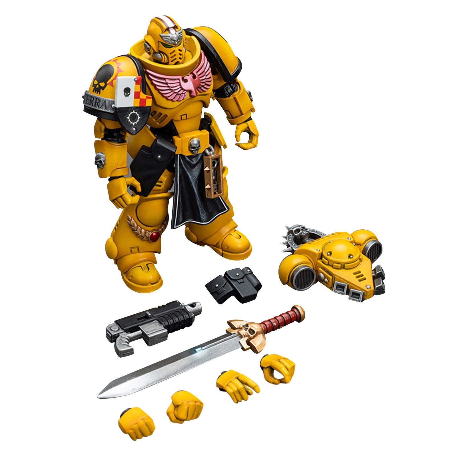 War-hamm-er 40,000 Action Figure - Imperial Fists Legion - Gifts for ...