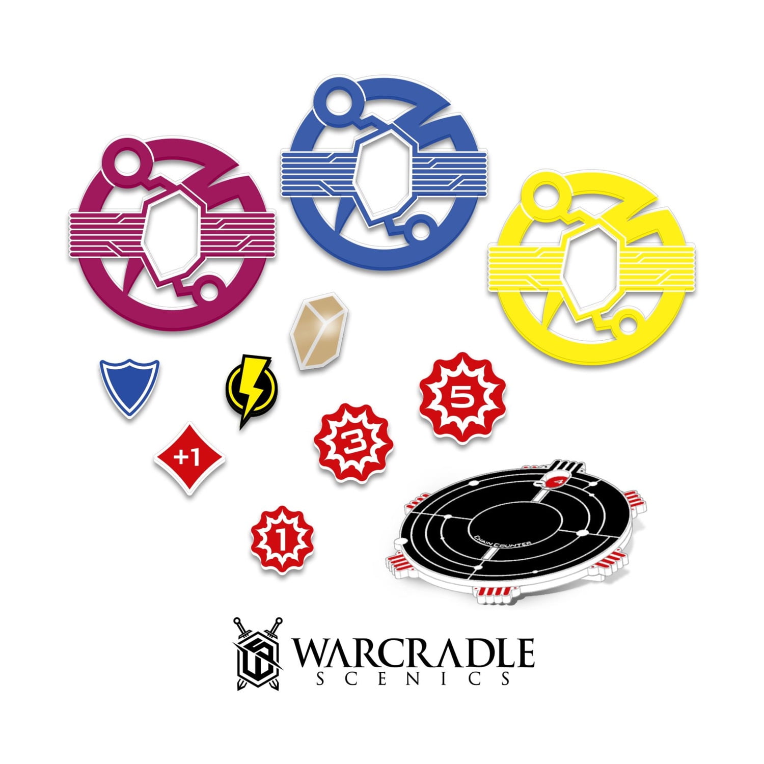 Warcradle Studios Arcane Token Set New - Walmart.com