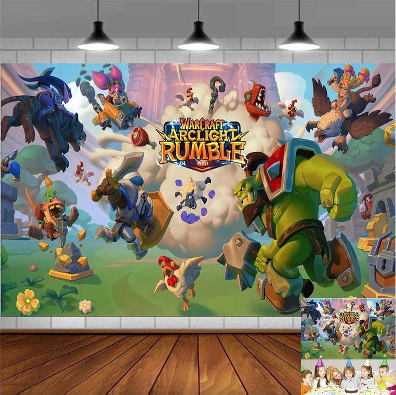 Warcraft Arclight Rumble Backdrop Banner Party Supplies Poster Movie ...
