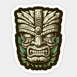 Ward Off Evil Spirits This Summer With This Tiki Mask Design By Gnarly ...