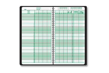 Ward Products Class Record Book Small (for 6 or 7 week grading periods ...