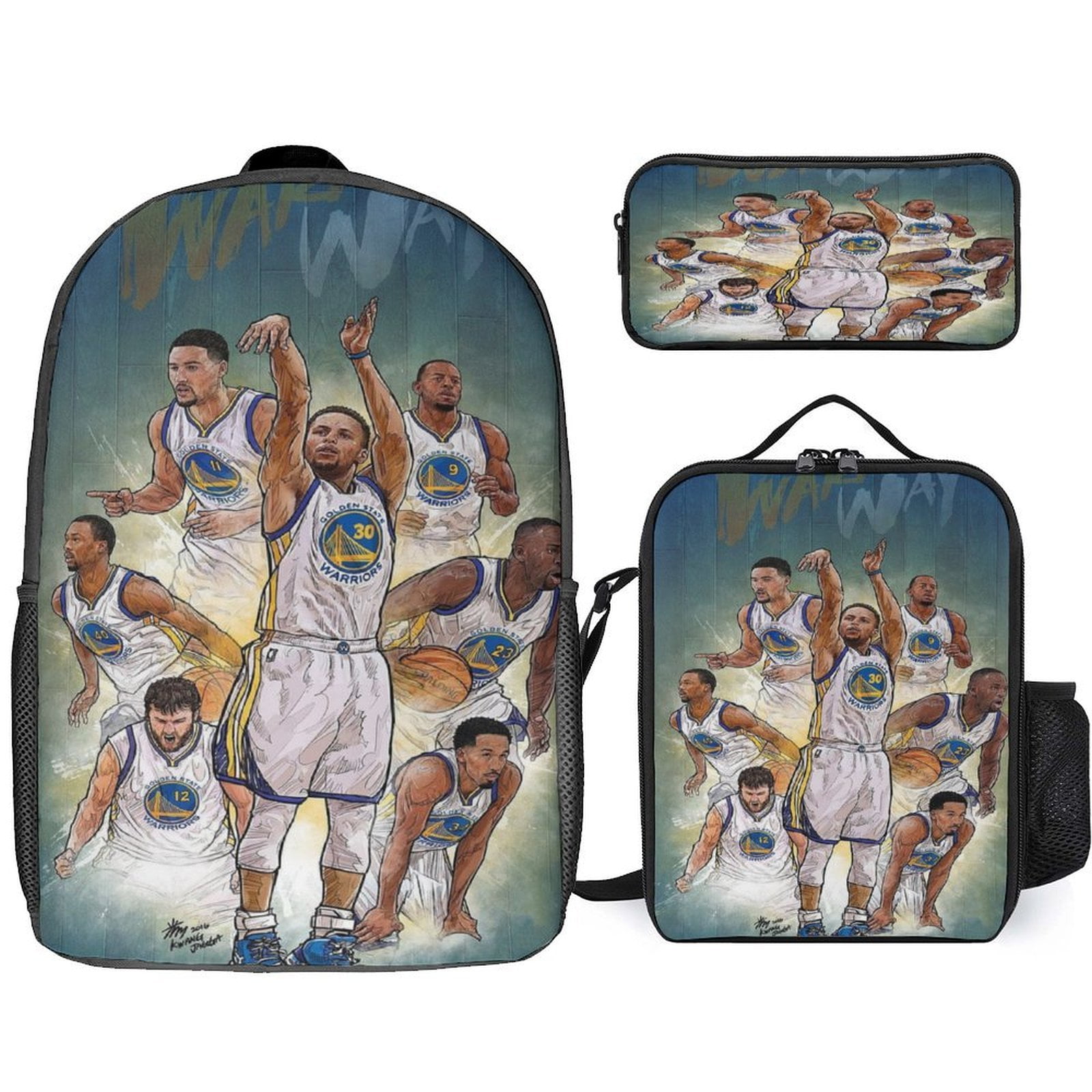 Wardell Stephen Curry II（22） Lightweight Laptop Travel Backpack For ...