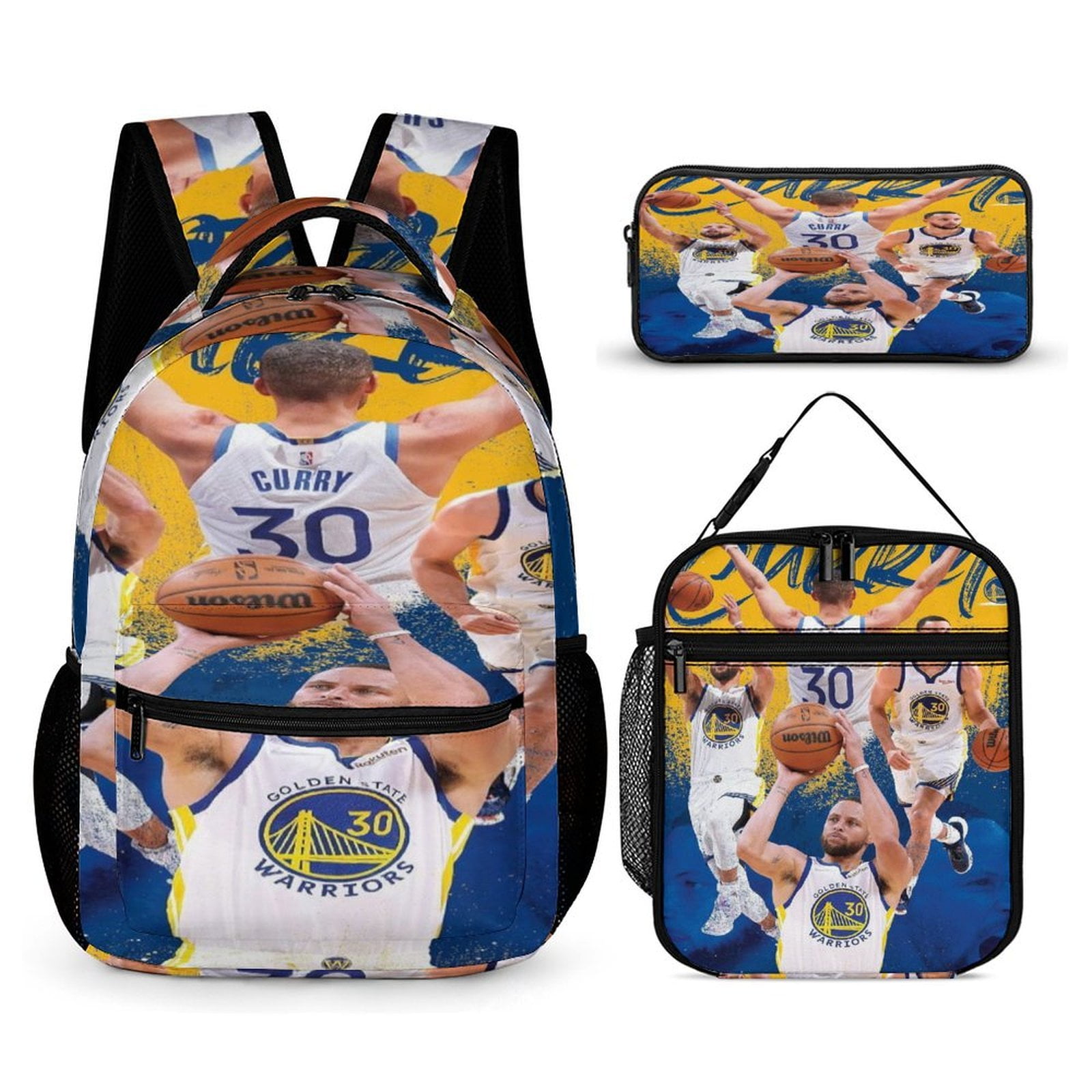 Wardell Stephen Curry II（7） Backpack Set Laptop Backpack Lightweight ...