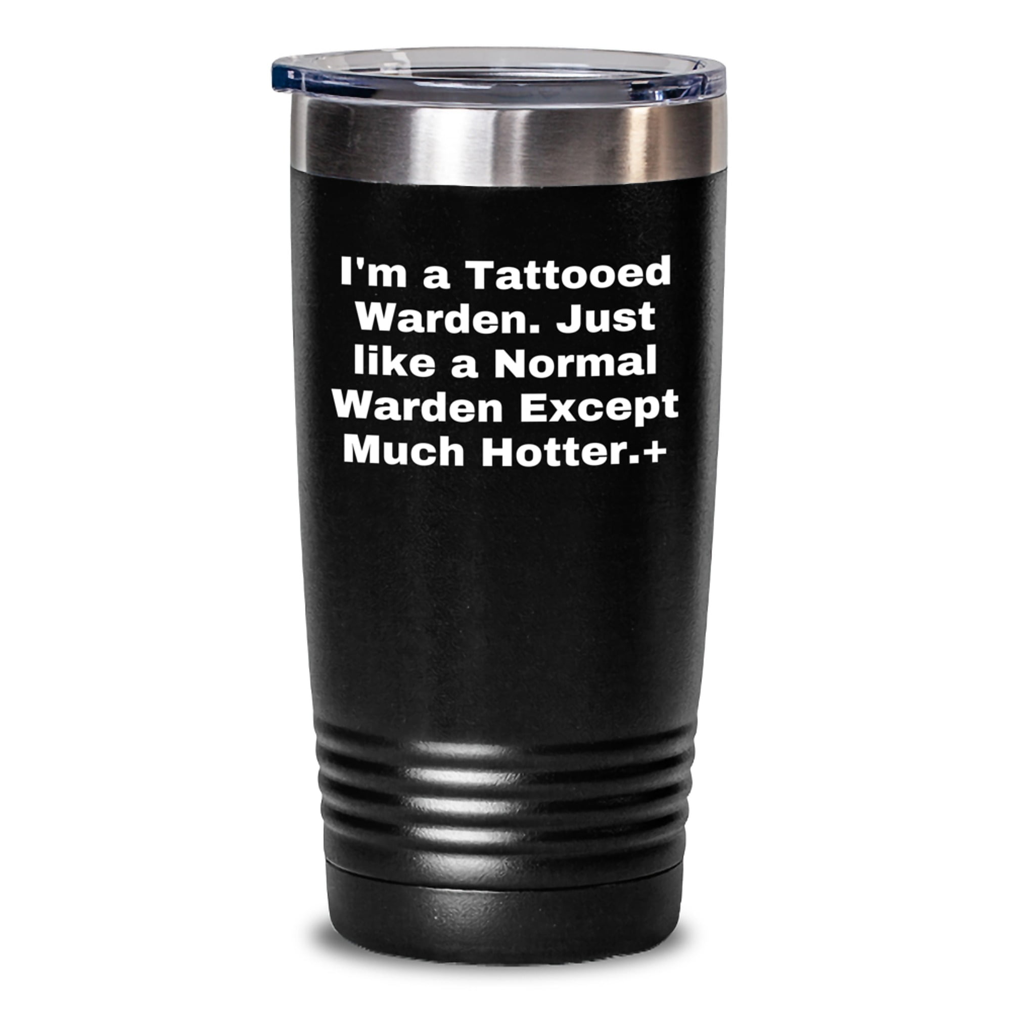 Warden Gifts from Friends, Funny Warden Tumbler for Graduation, 'I'm A ...