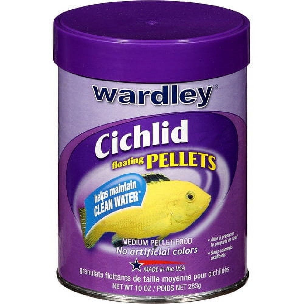 Wardley Cichlid Floating Pellets, 10 oz - Walmart.com