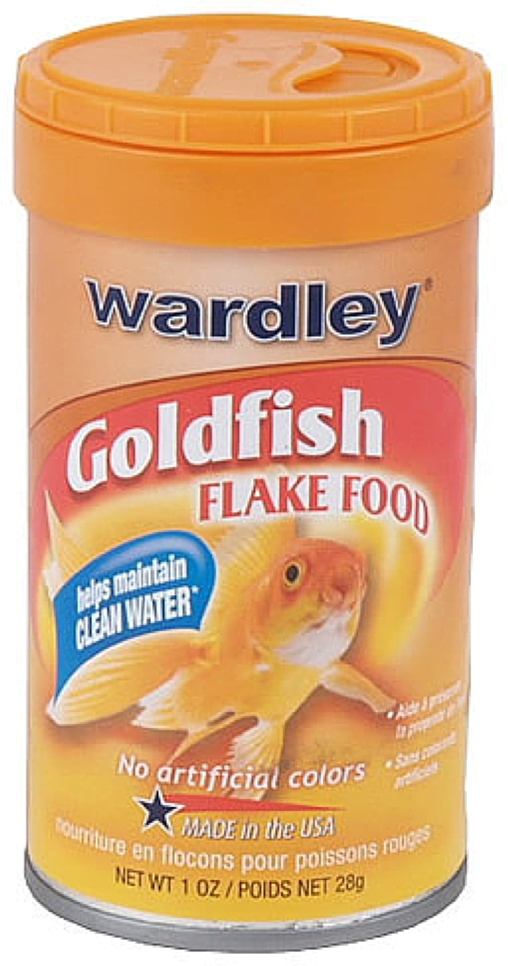 Wardley Goldfish Flakes, Goldfish Food- 1.0-oz - Walmart.com