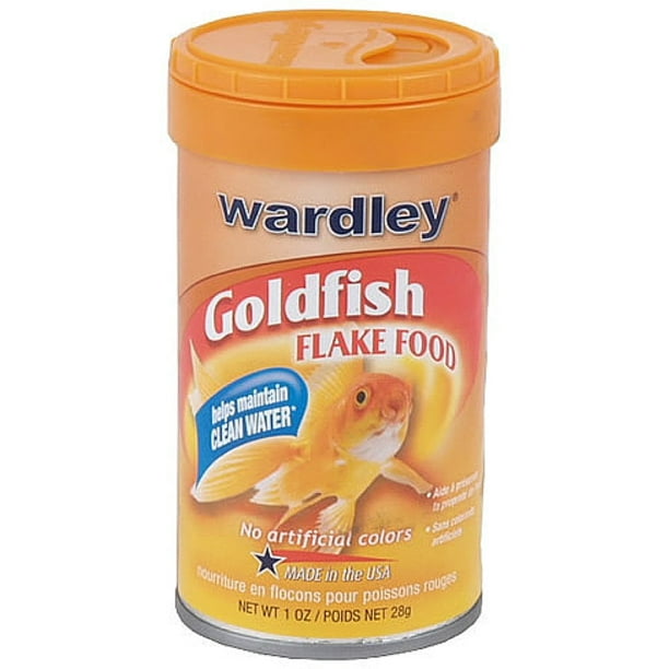 Wardley Goldfish Flakes, Goldfish Food- 1.0-oz - Walmart.com