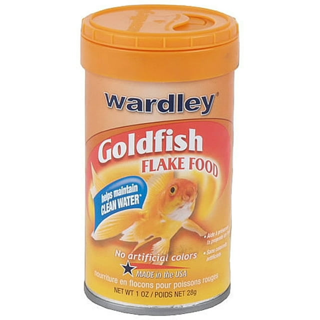 Wardley Goldfish Flakes, Goldfish Food- 1.0-oz - Walmart.com