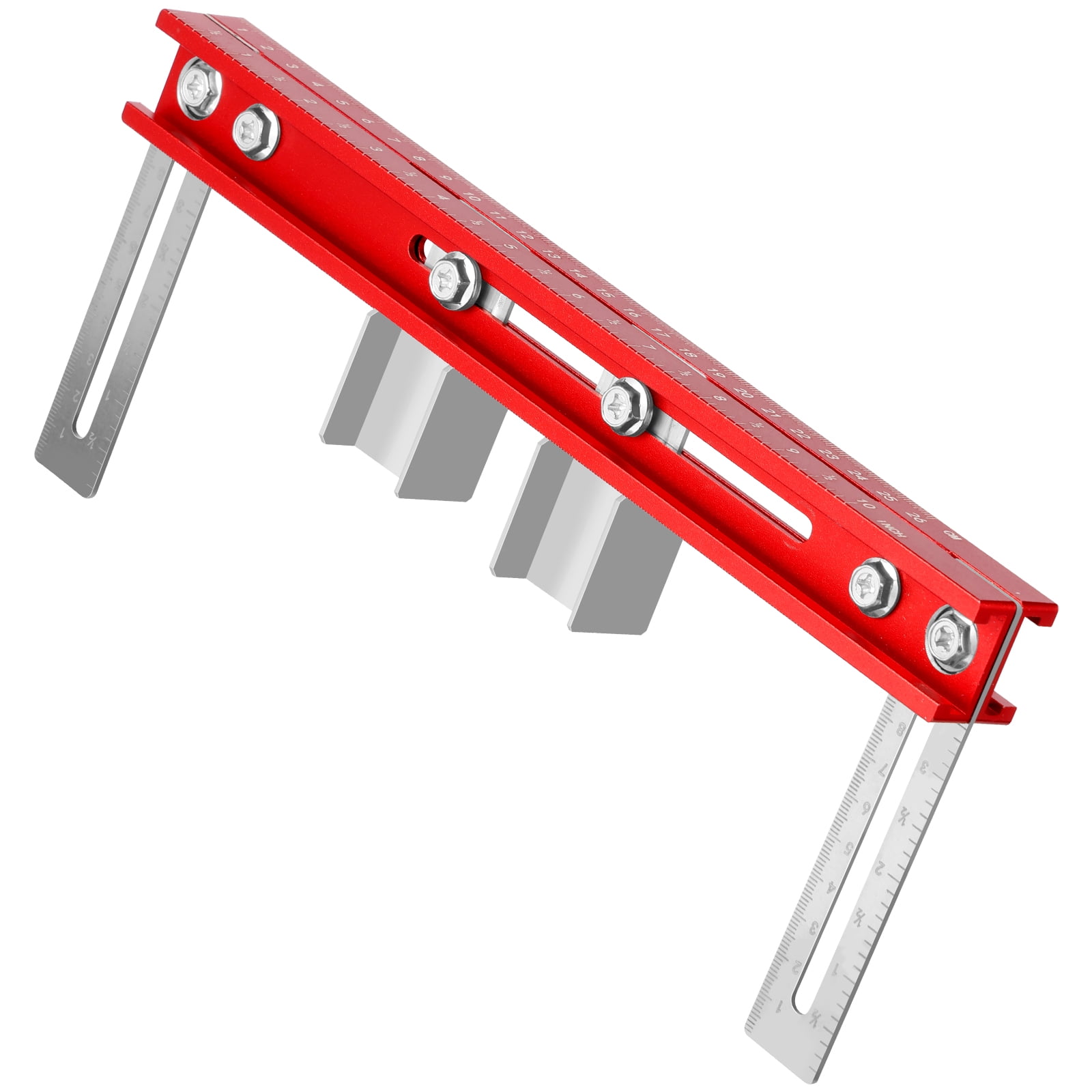 Wardrobe Boom Positioning Ruler Aluminum Alloy Closet Rod Mounting Jig ...