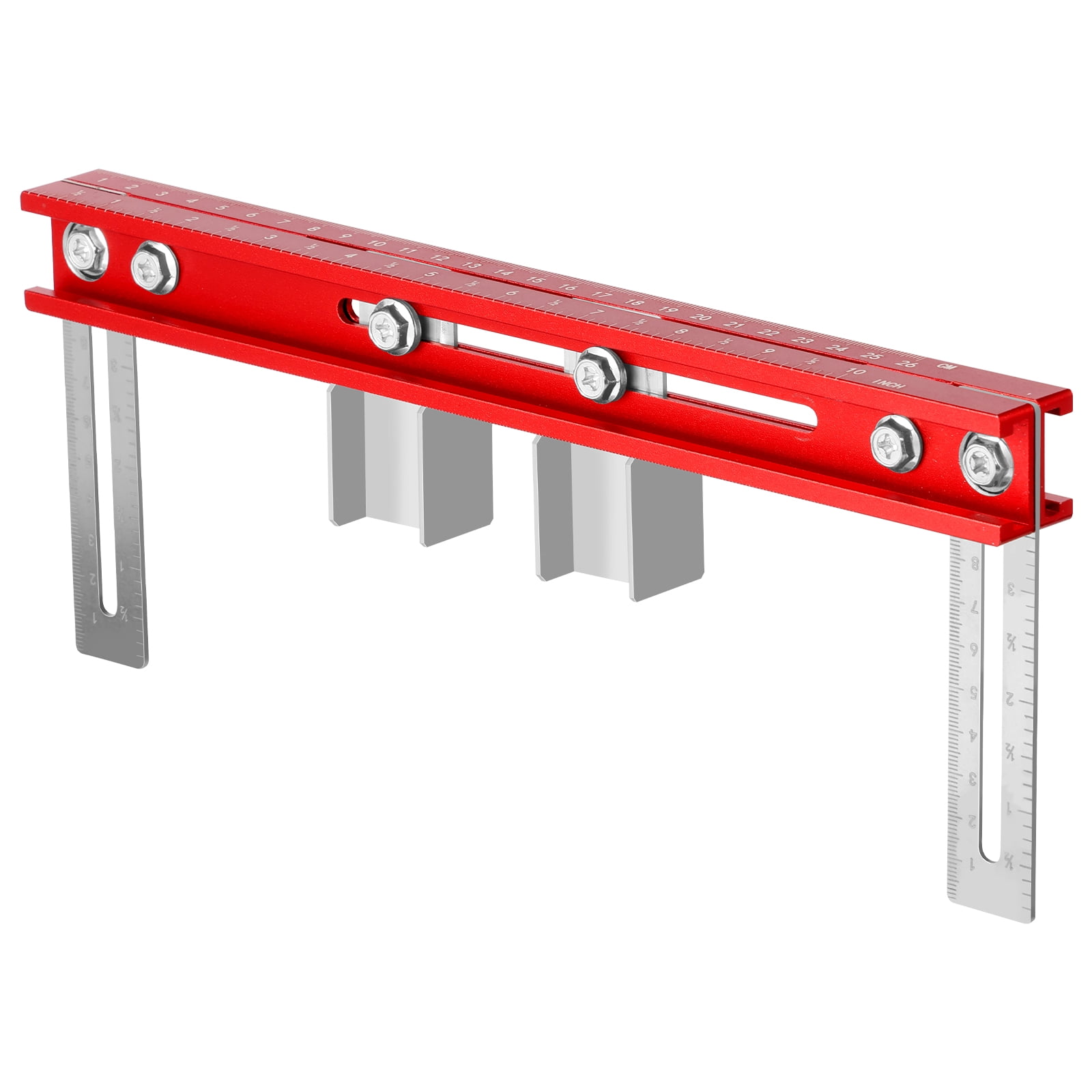 Wardrobe Boom Positioning Ruler Aluminum Alloy Closet Rod Mounting Jig ...