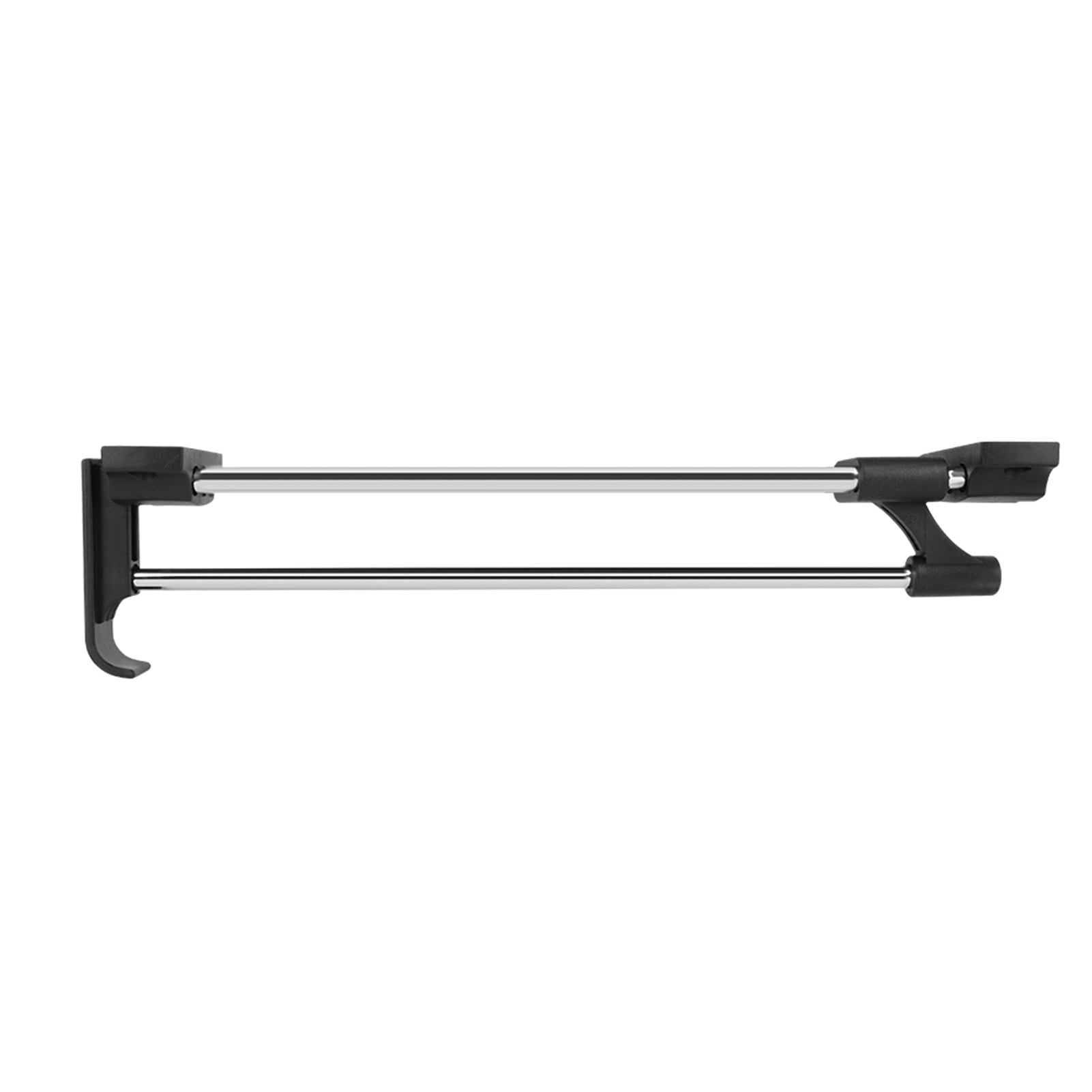 Wardrobe Chrome Pull Out Retractable Wardrobe Clothes Hanger Rail Towel ...