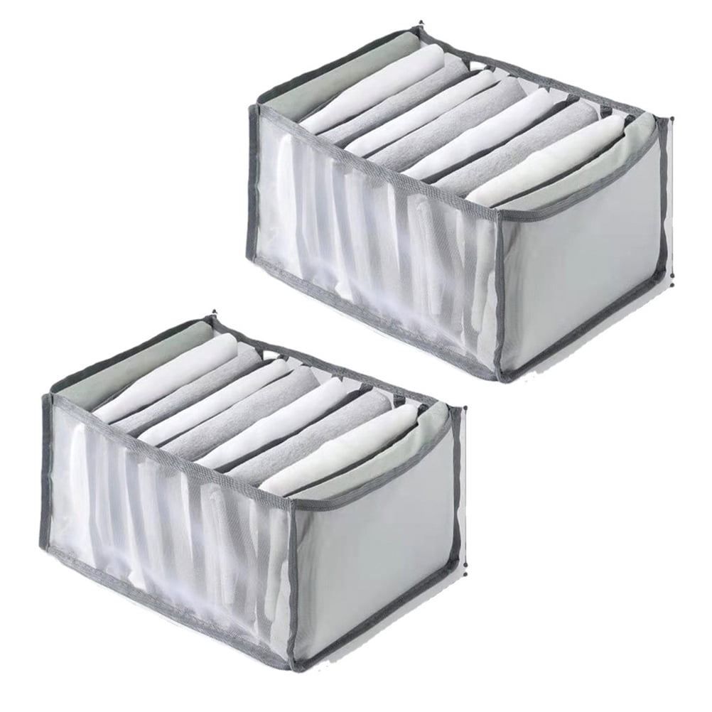 Wardrobe Closet Organizer, Mesh Nylon Compartment Storage with ...