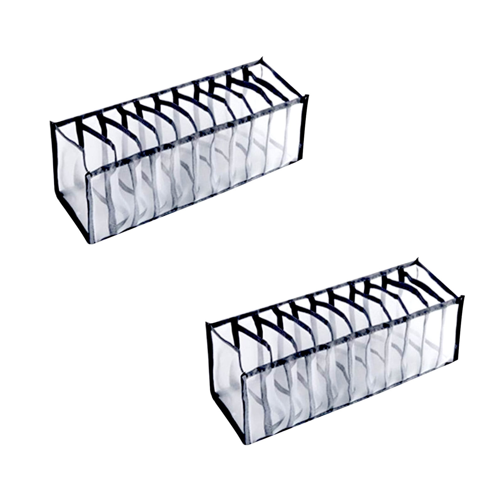 Wardrobe Clothes Organizer 11 Grids, Drawer Organizers for Clothing ...