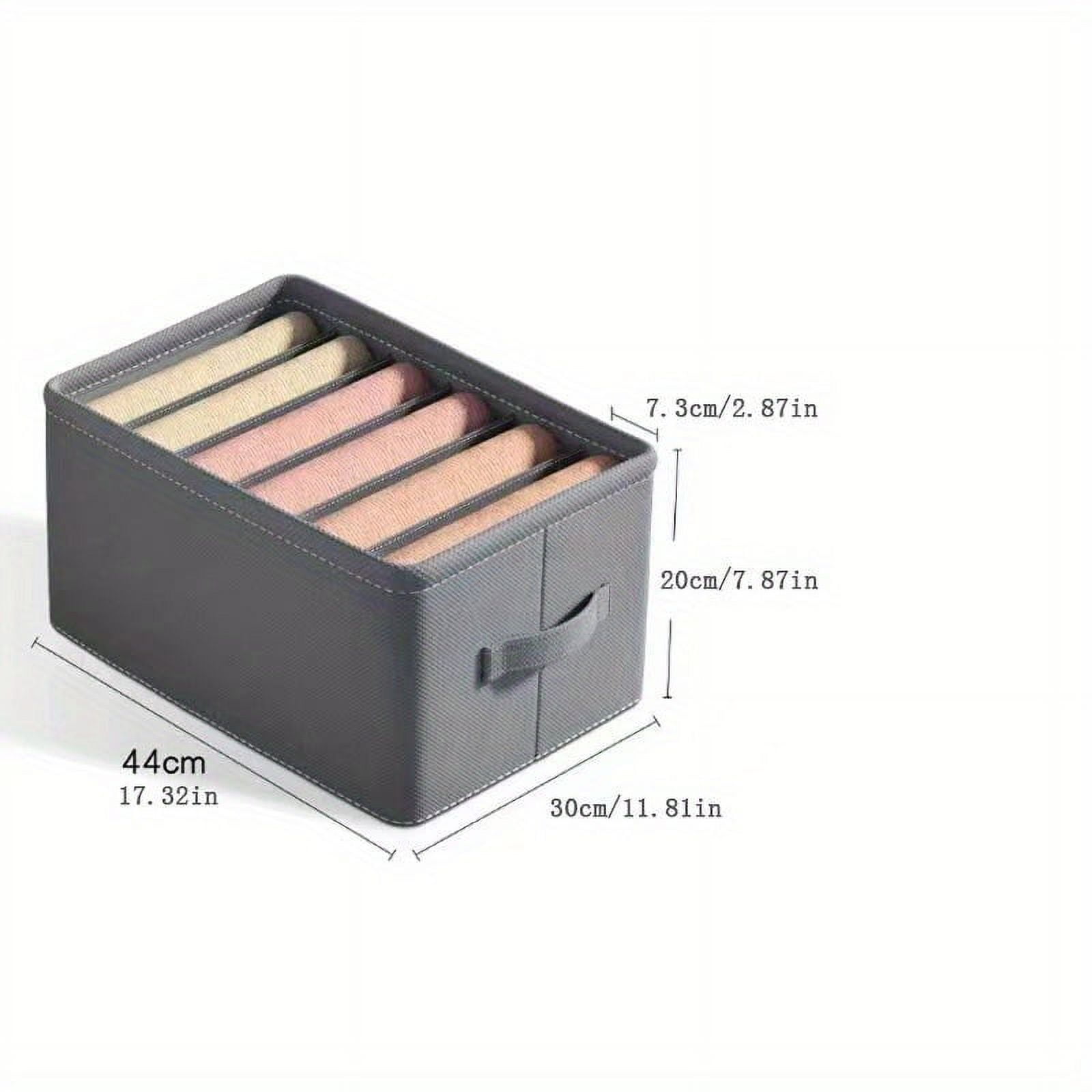 Wardrobe Clothes Storage Box Foldable Fabric Storage Box Drawer Type ...