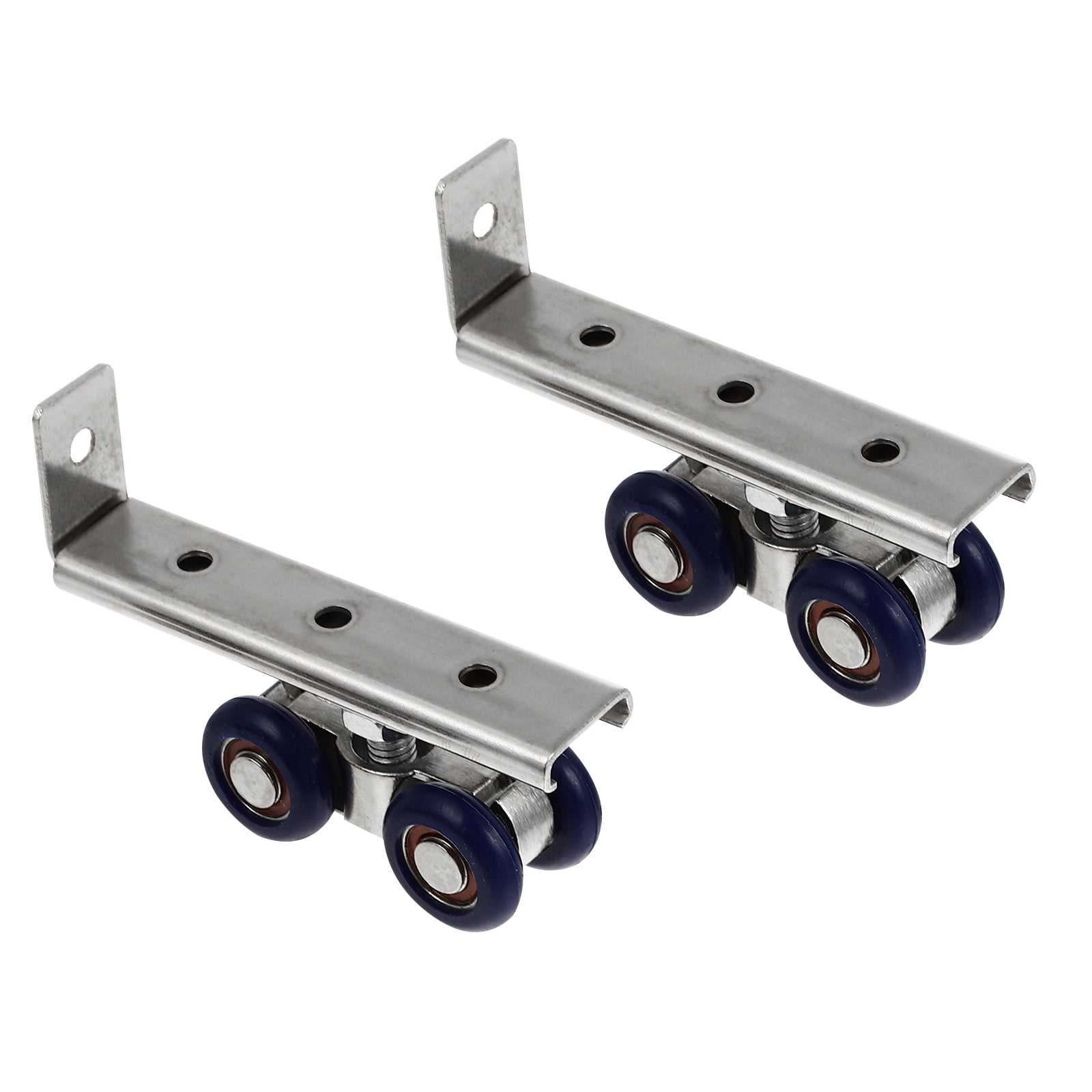 Wardrobe Door Hanger Wardrobes Pocket Bidirectional Roller Sliding Kit ...