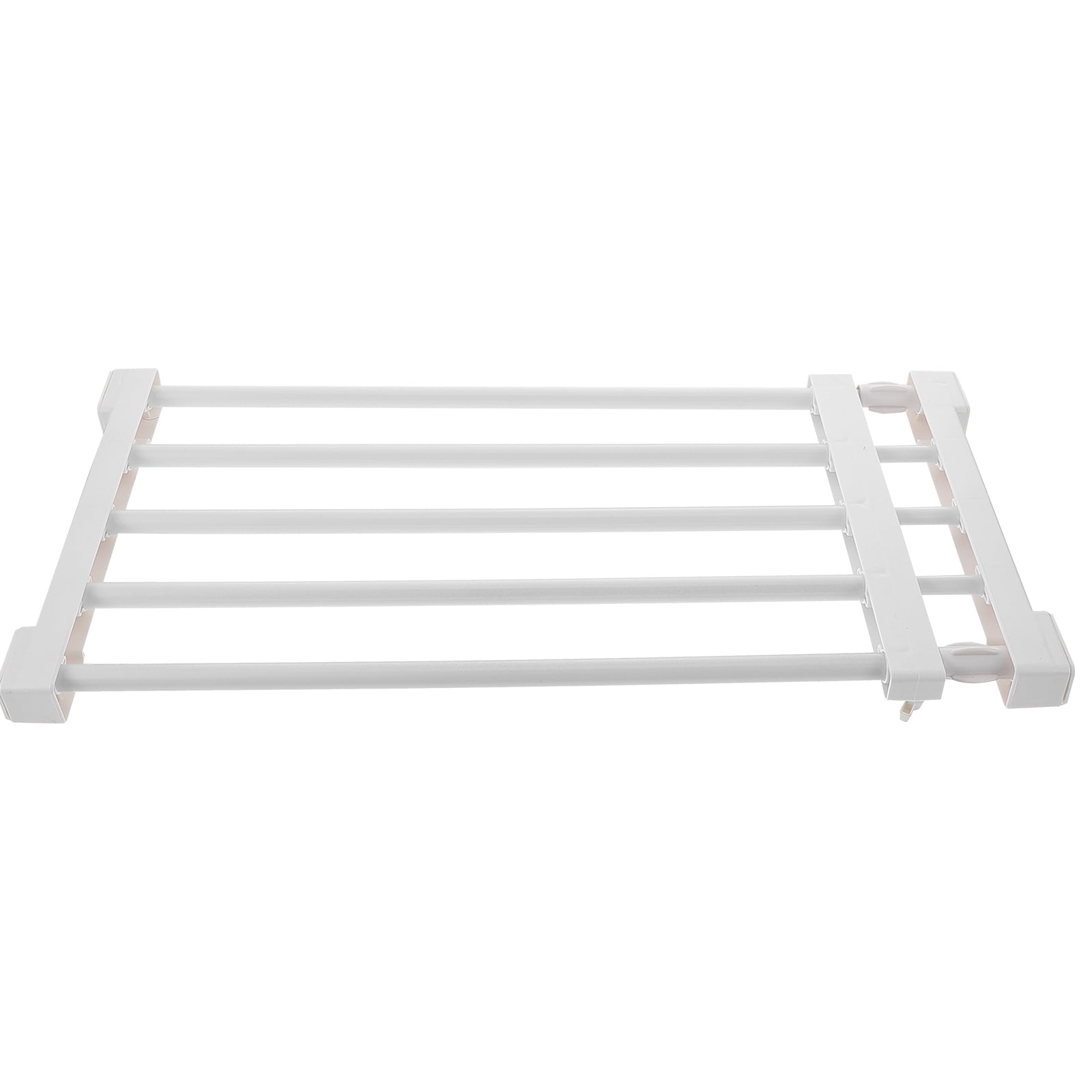 Wardrobe Layered Partition Versatile Nail-free Stand Storage Rack ...