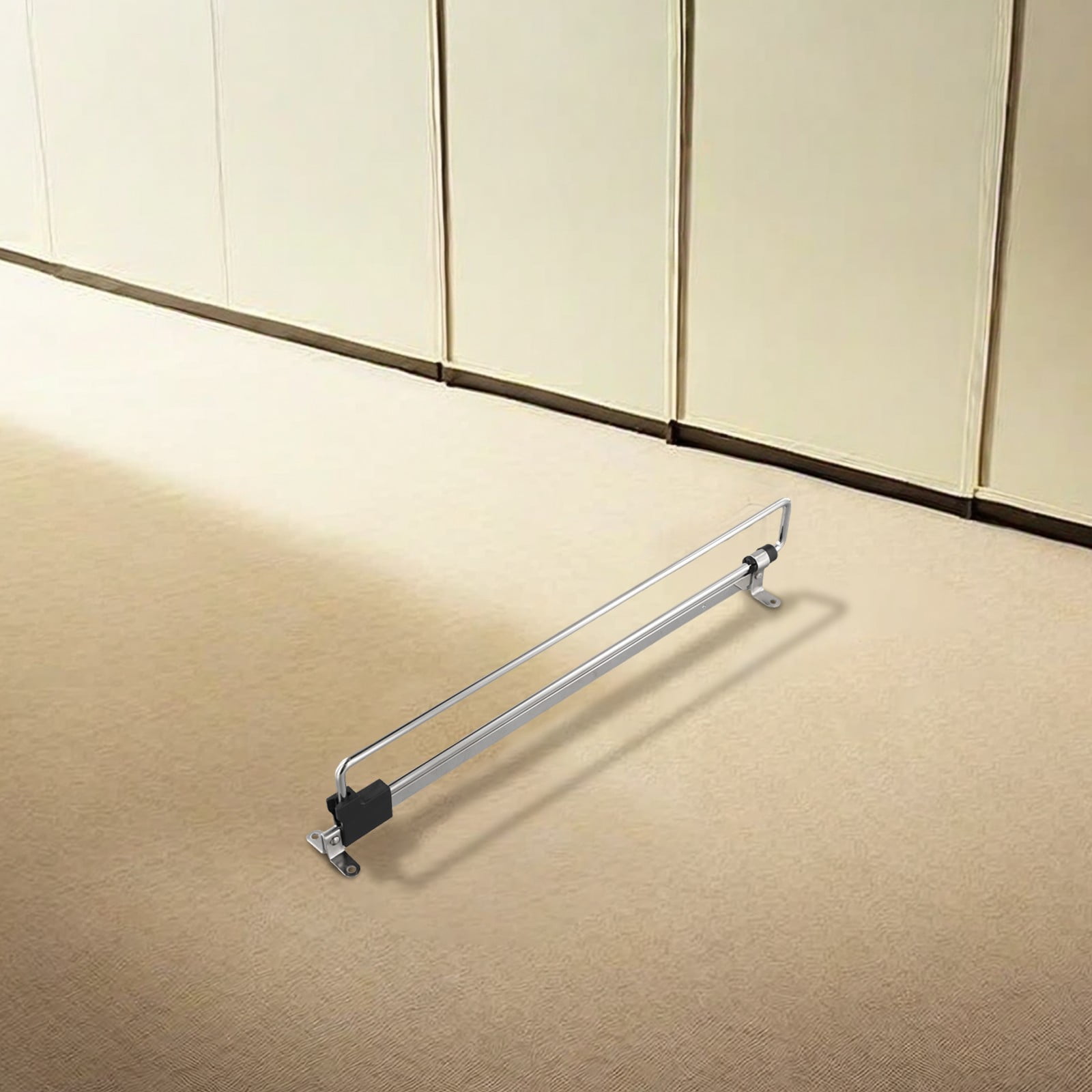 Wardrobe Pull Out Clothes Hanger Rail Extending Rack Storage Holder ...