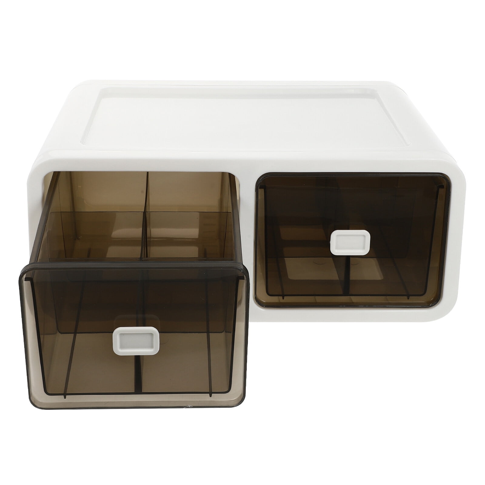 Brown PP Material Underwear Sock Storage Box for Organized Wardrobe Use ...