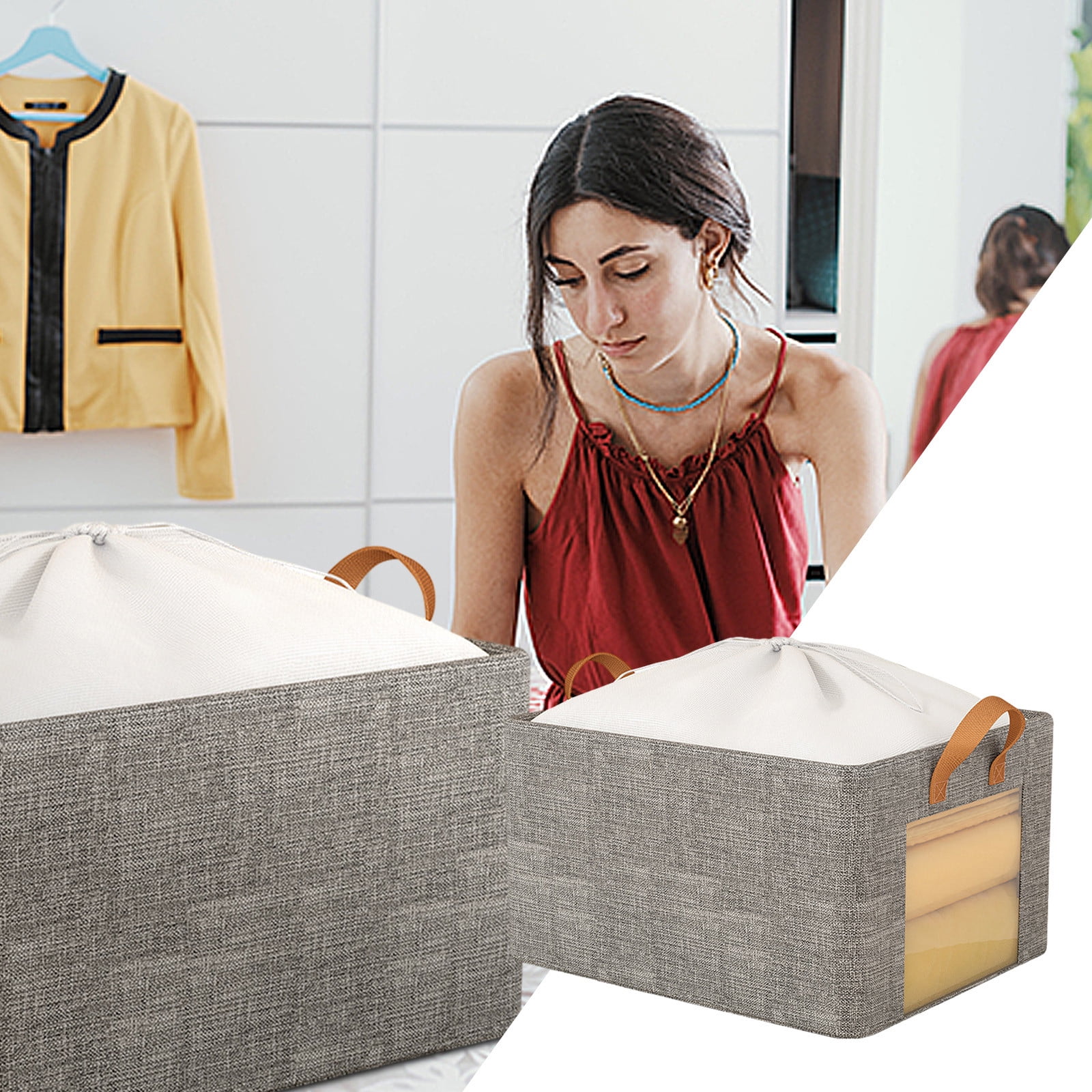 Wardrobe Storage storage containers Box, Quilt, Clothes, Household ...