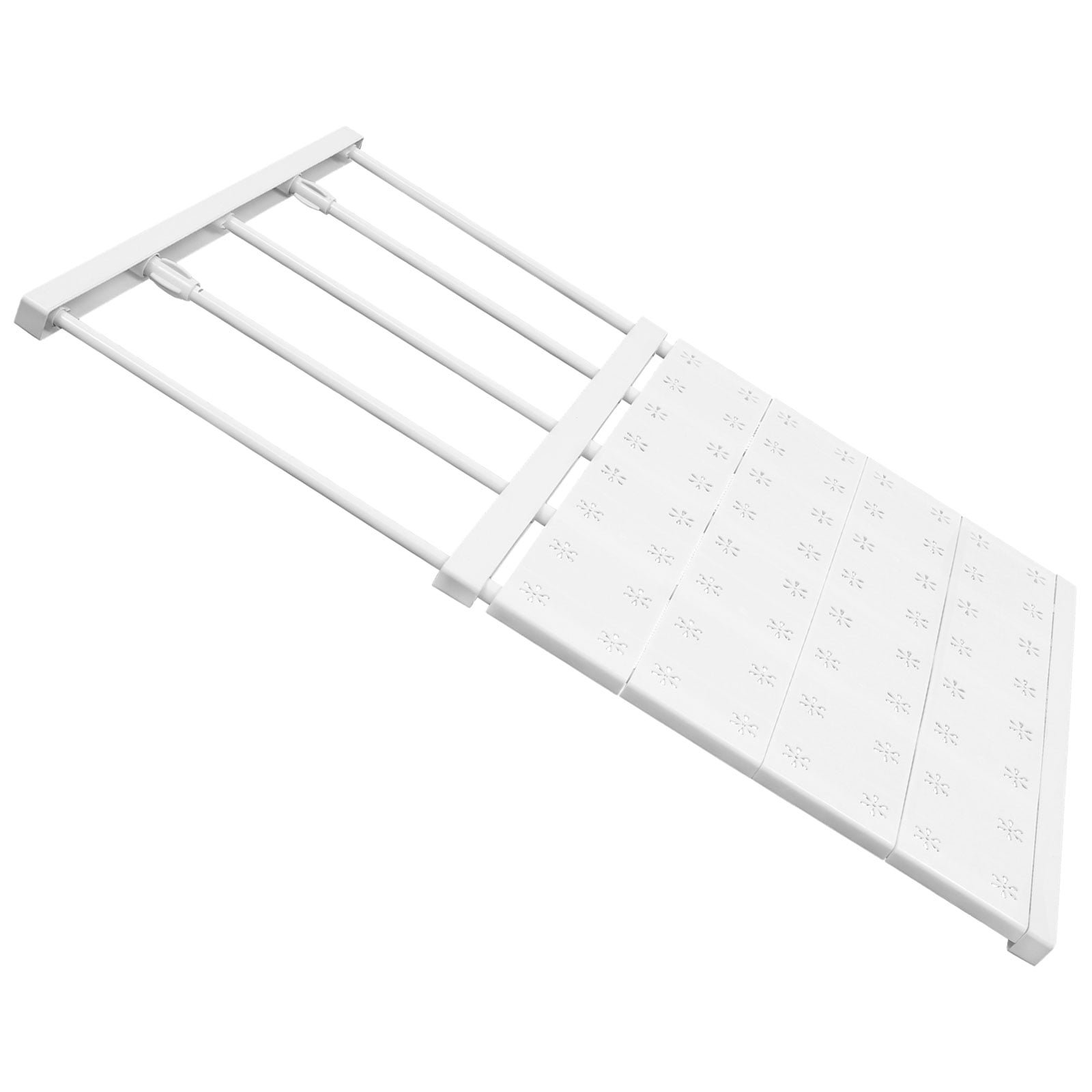 Wardrobe Telescopic Partition Shelving Cabinet Shelves Tension Shelf ...