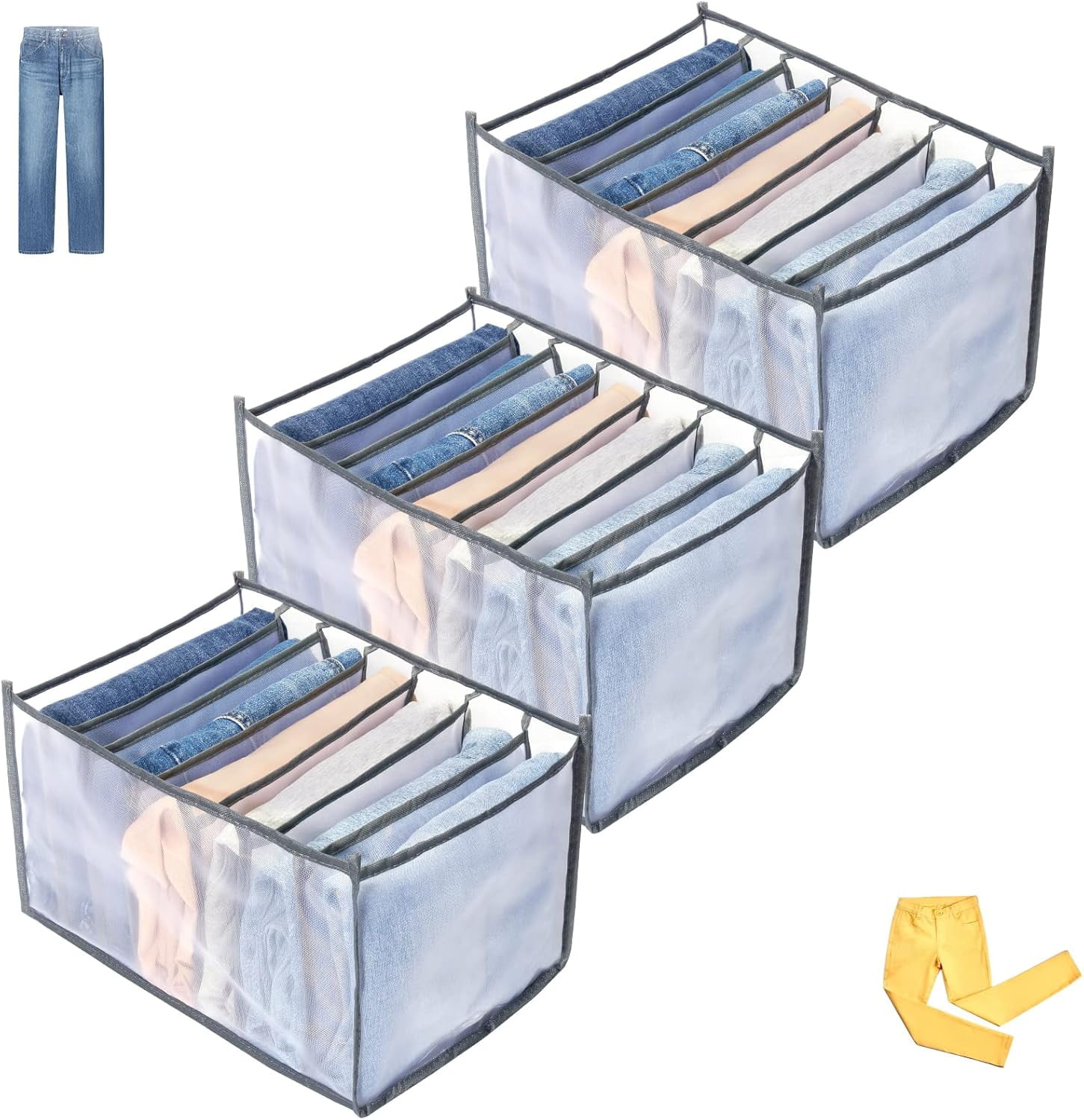 Wardrobe storage boxes, small underwear storage boxes, drawer-style ...