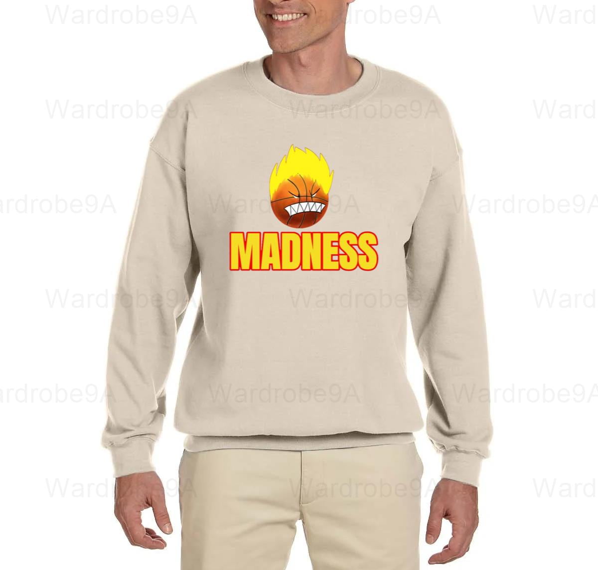 Wardrobe96 March Madness 6 Sweasshirt with Sports Theme and Bracket Fun ...