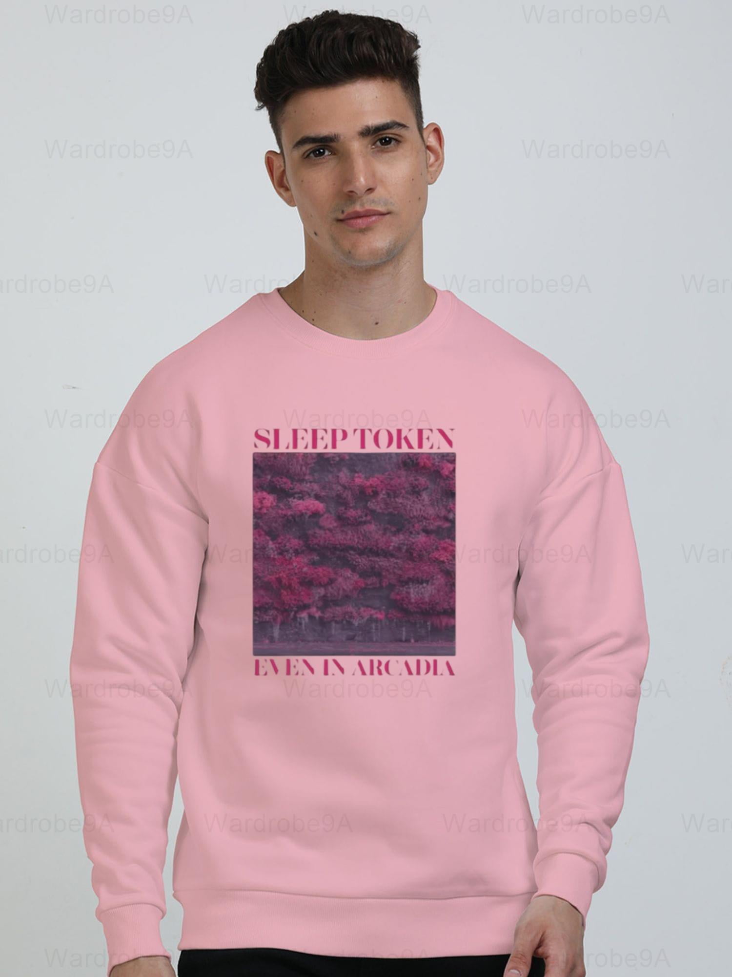 Wardrobe97 Sleep Token Sweashirt with Even In Arcadia Vintage 2025 Pink ...