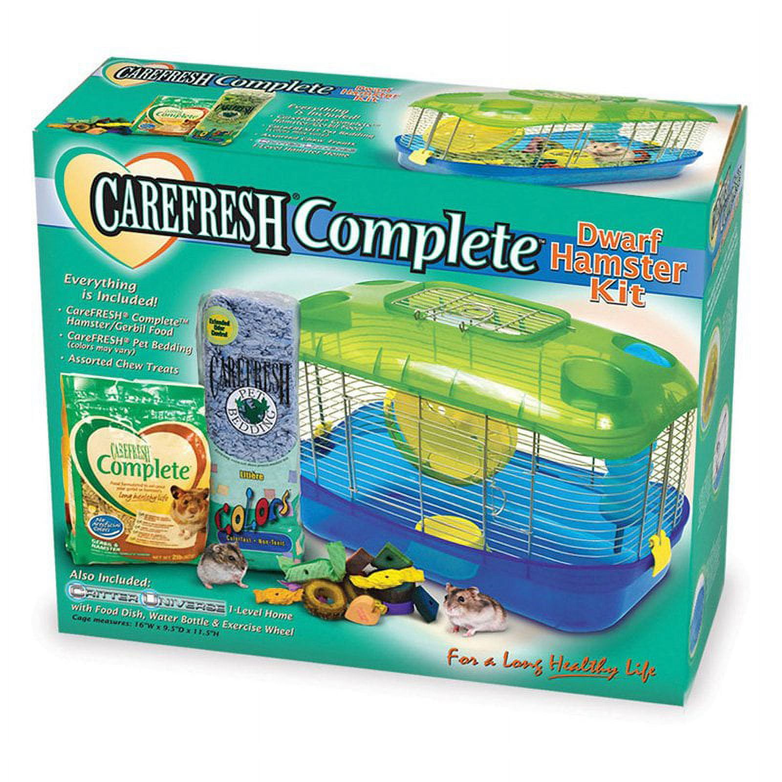 Ware Carefresh Dwarf Hamster Kit - Walmart.com