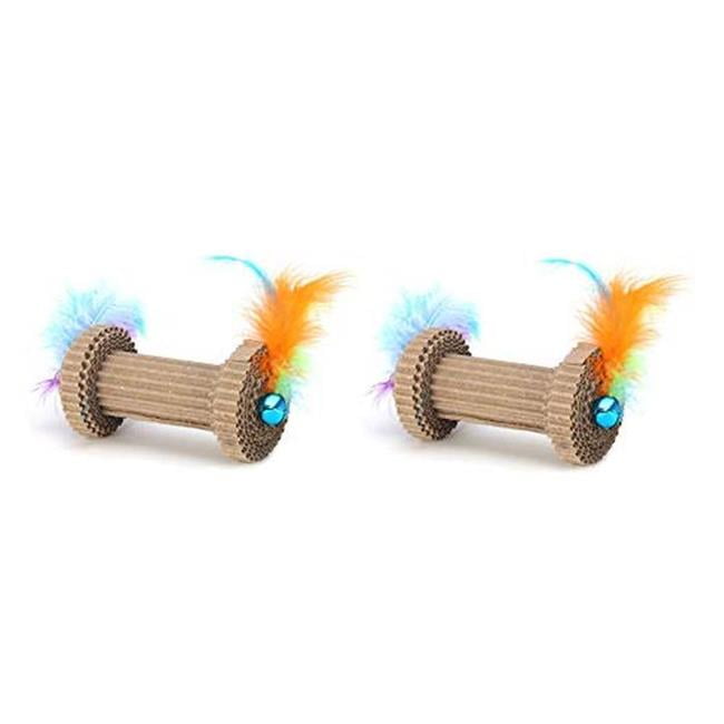 Ware Manufacturing 911518 Corrugate Barbell Roller Cat Toy - Walmart.com