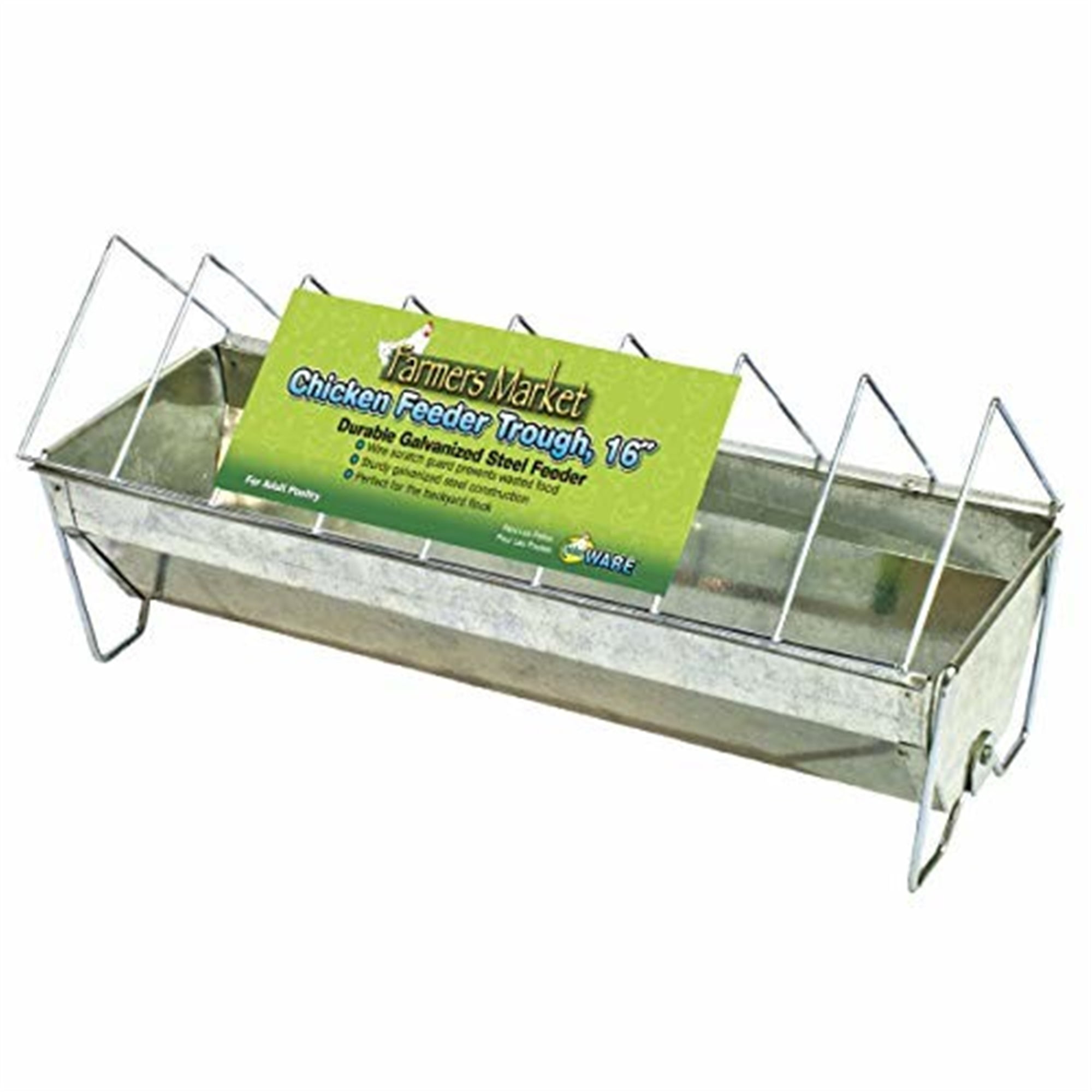 TROUGH CHICKEN FEEDER, 16" - Walmart.com