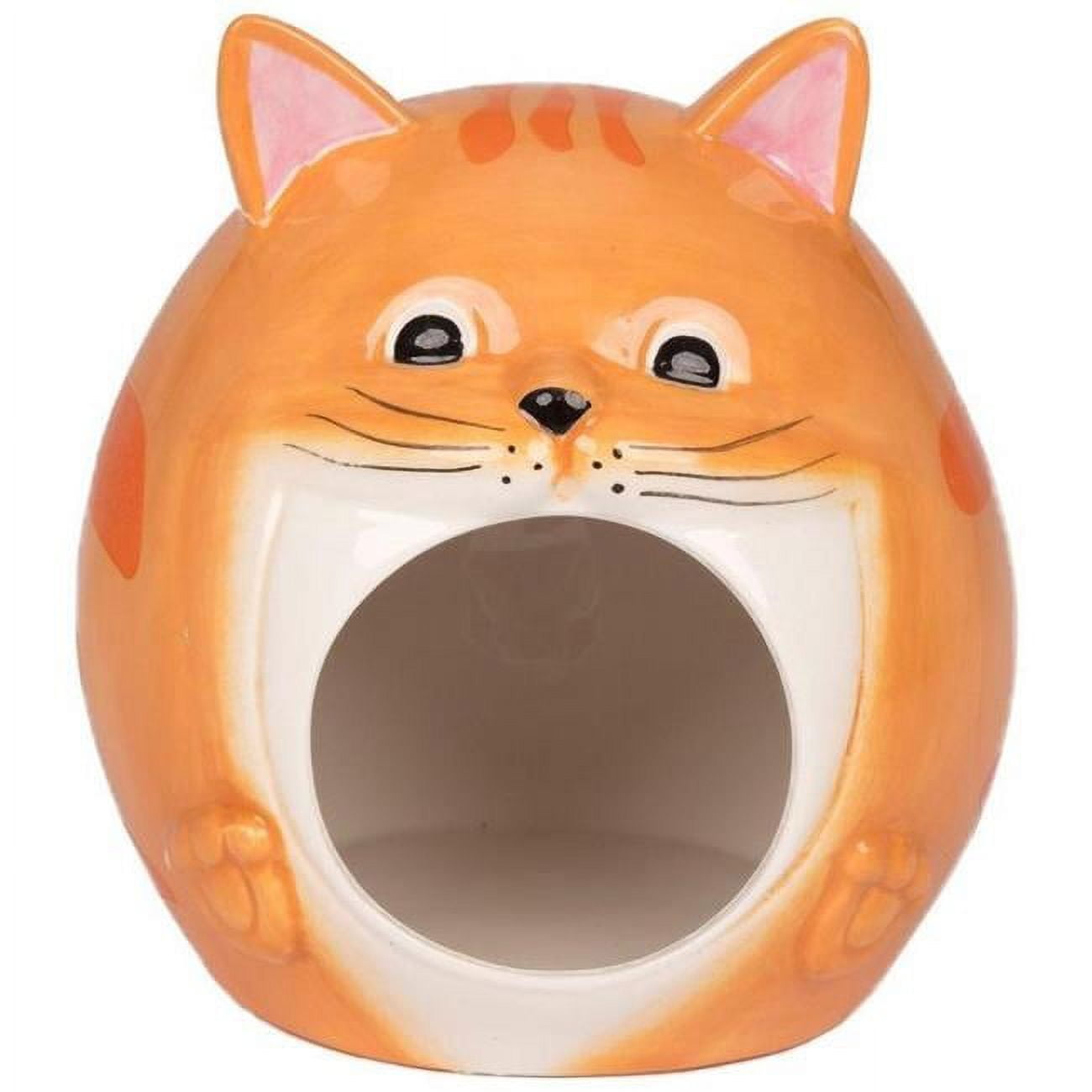Tabby Cat Hideout Ceramic - Walmart.com