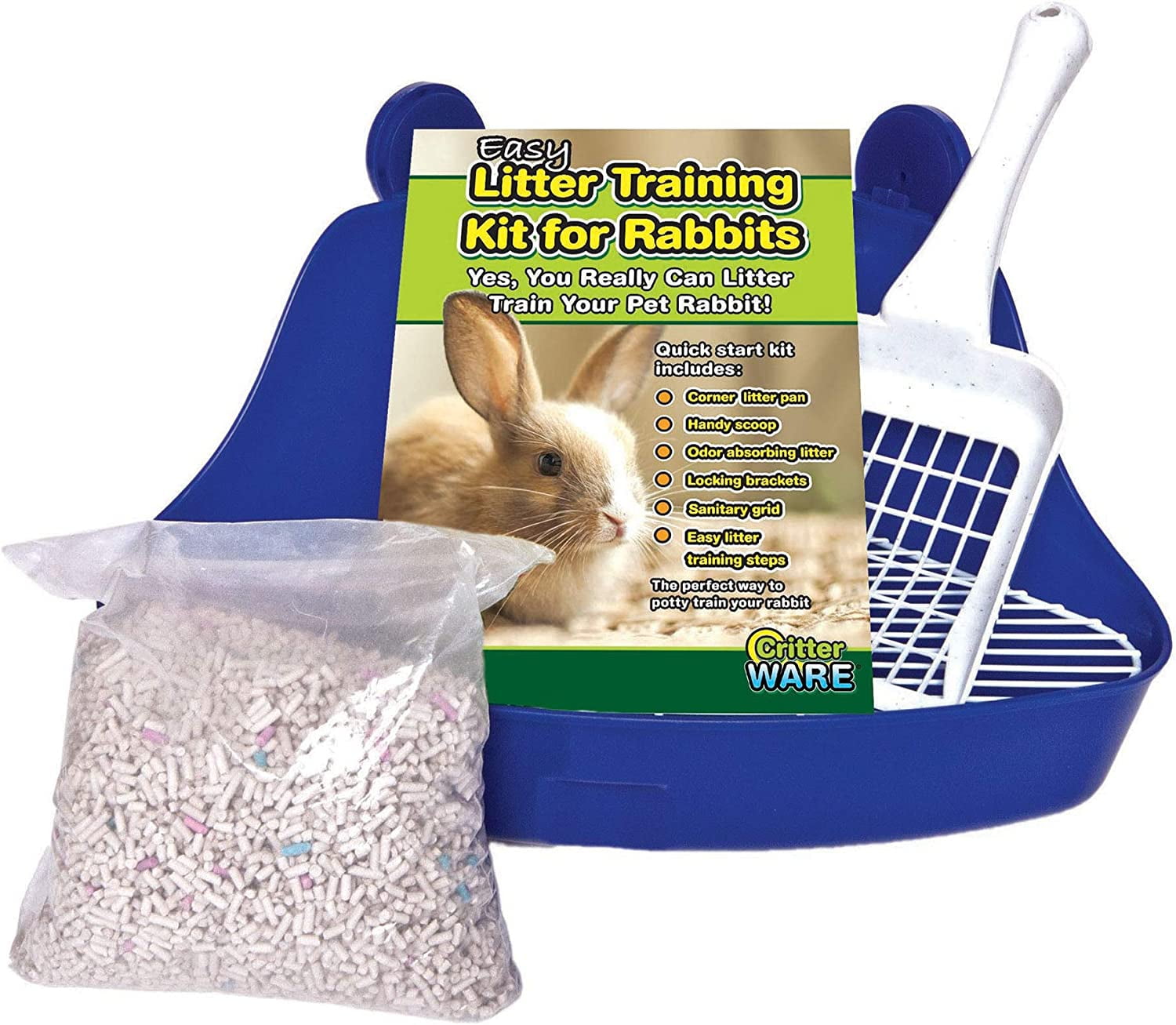 Ware Manufacturing Rabbit Litter Training Kit - Walmart.com