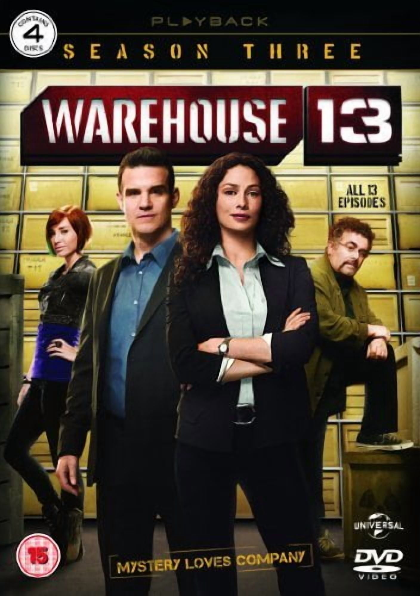 Warehouse 13 S3 [DVD] - Walmart.com