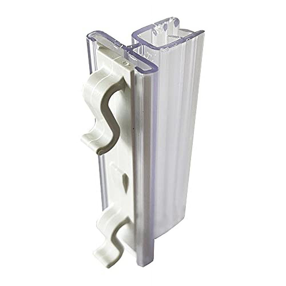 Warehouse Aisle Sign Holder, Snaps in Rack Upright, 3 Inch Long Gripper ...