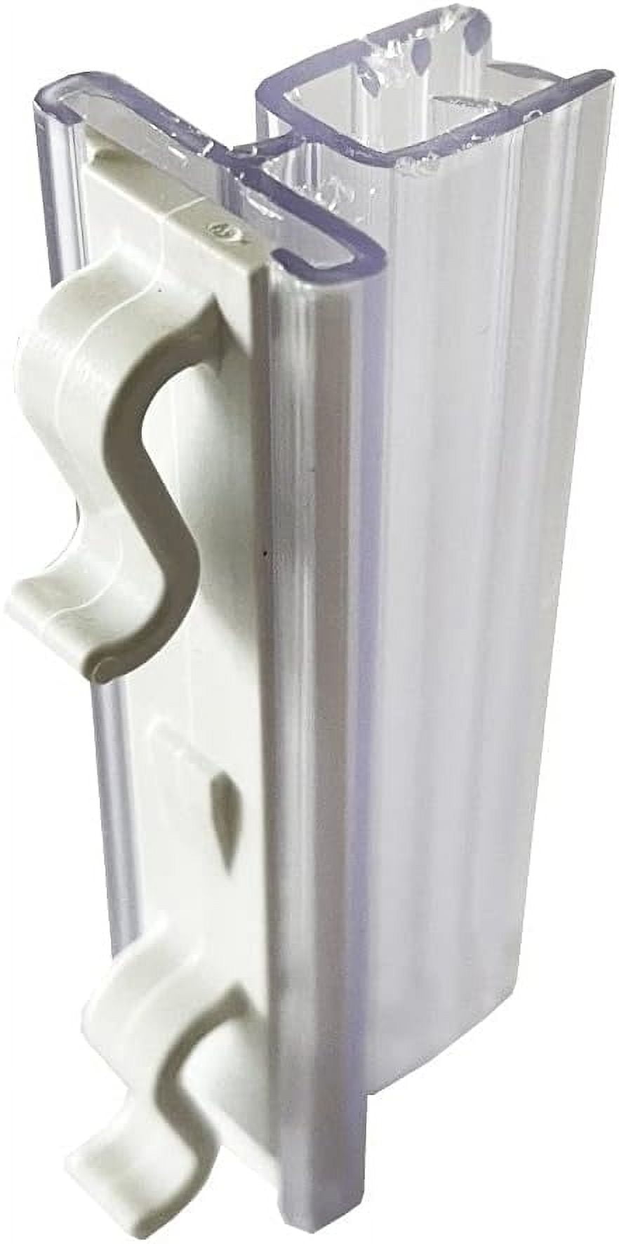 Warehouse Aisle Sign Holder, Snaps in Rack Upright, 3 Inch Long Gripper ...