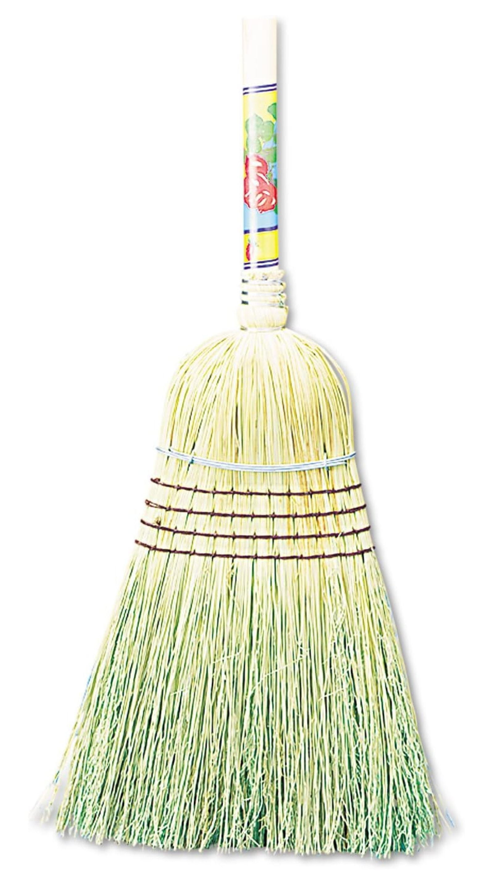 Warehouse Broom, Corn Fiber Bristles, 42 Inch Wood Handle, Natural ...